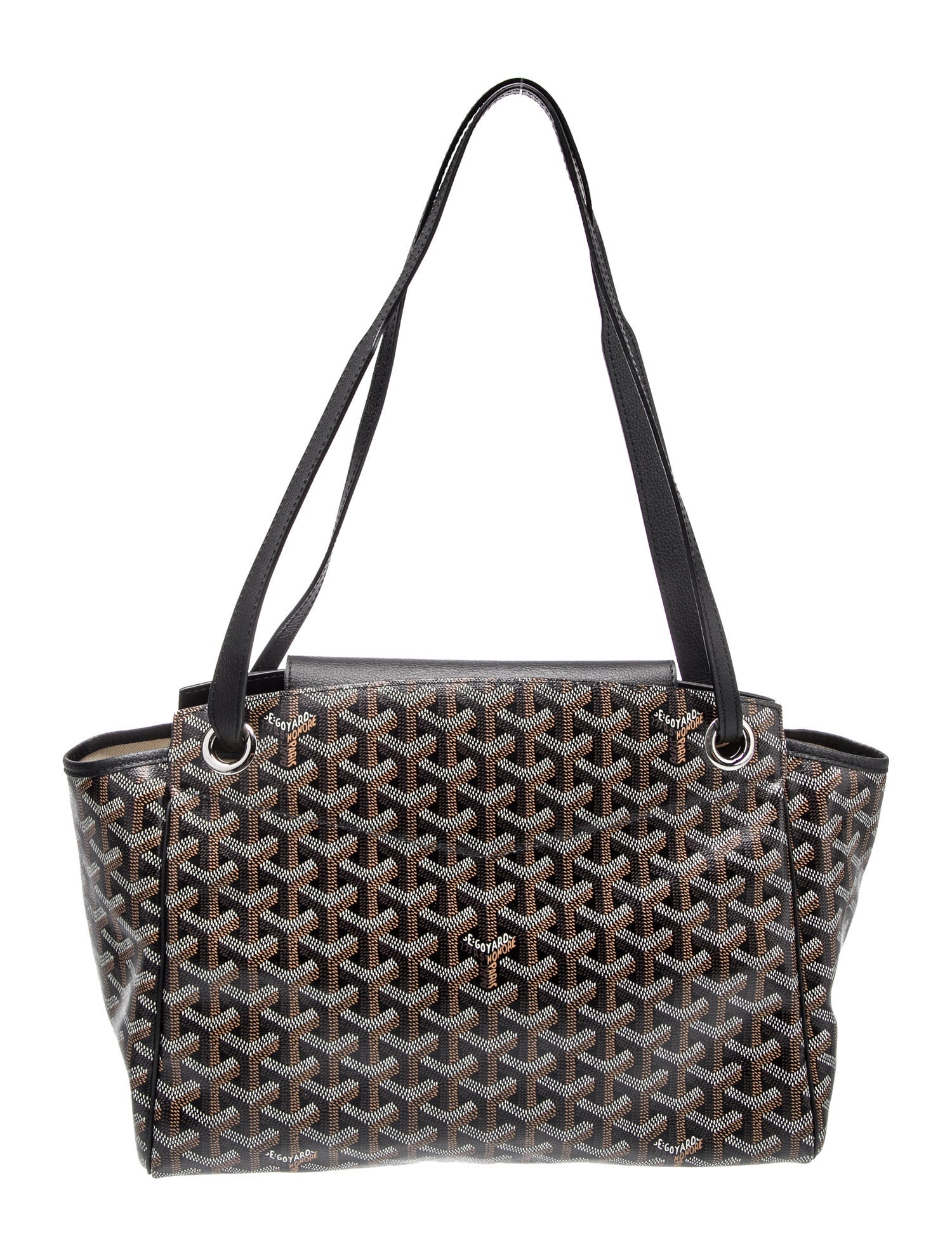 Goyard Goyardine Sac Rouette - Black Shoulder Bags, Handbags - GOY46055 ...