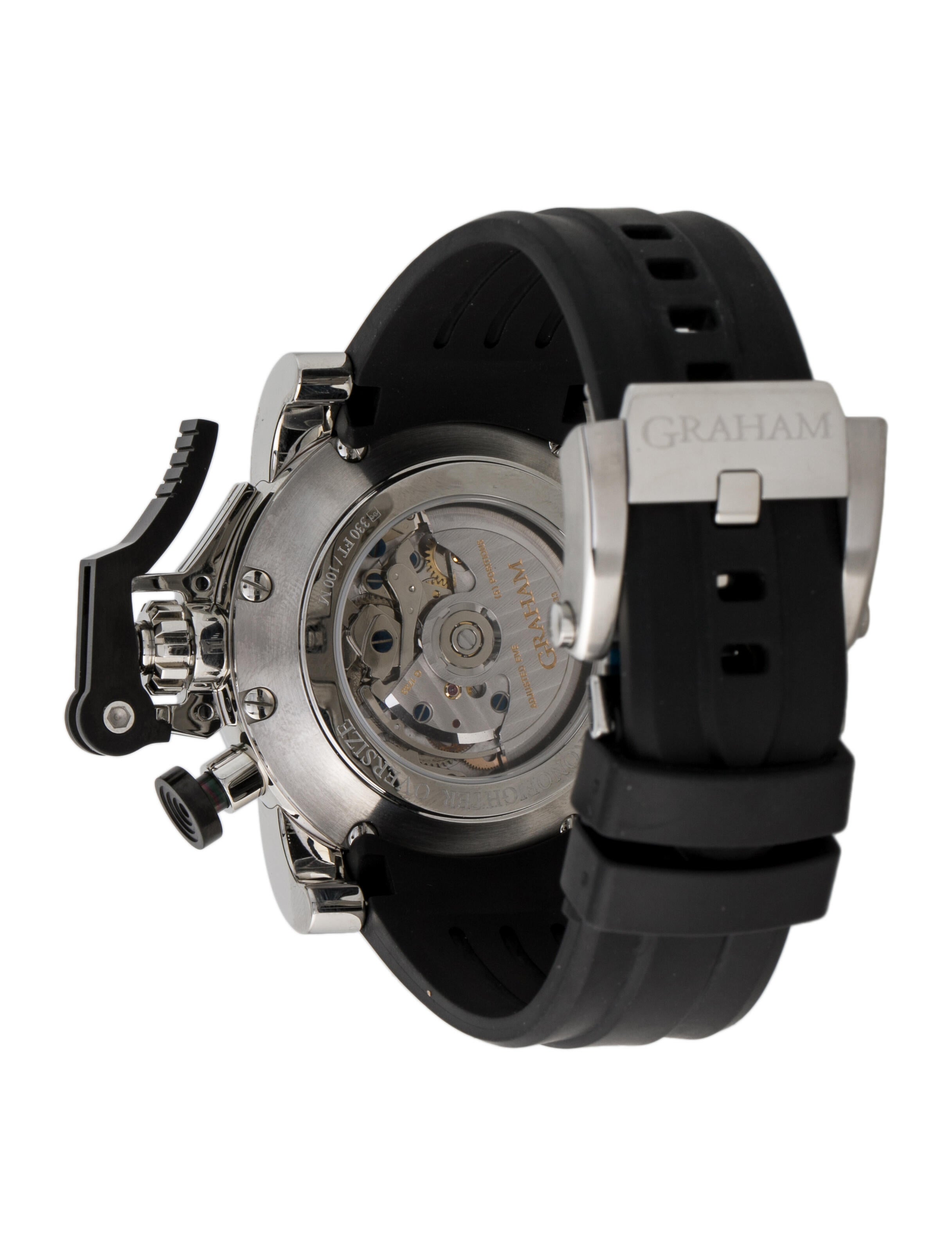 Graham Chronofighter oversize GMT Watch - 2OVGS.B26A | The RealReal