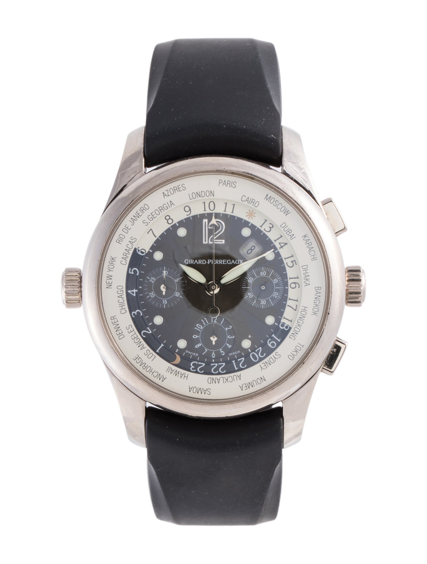 Girard-Perregaux World Timer Watch - 4980 | The RealReal