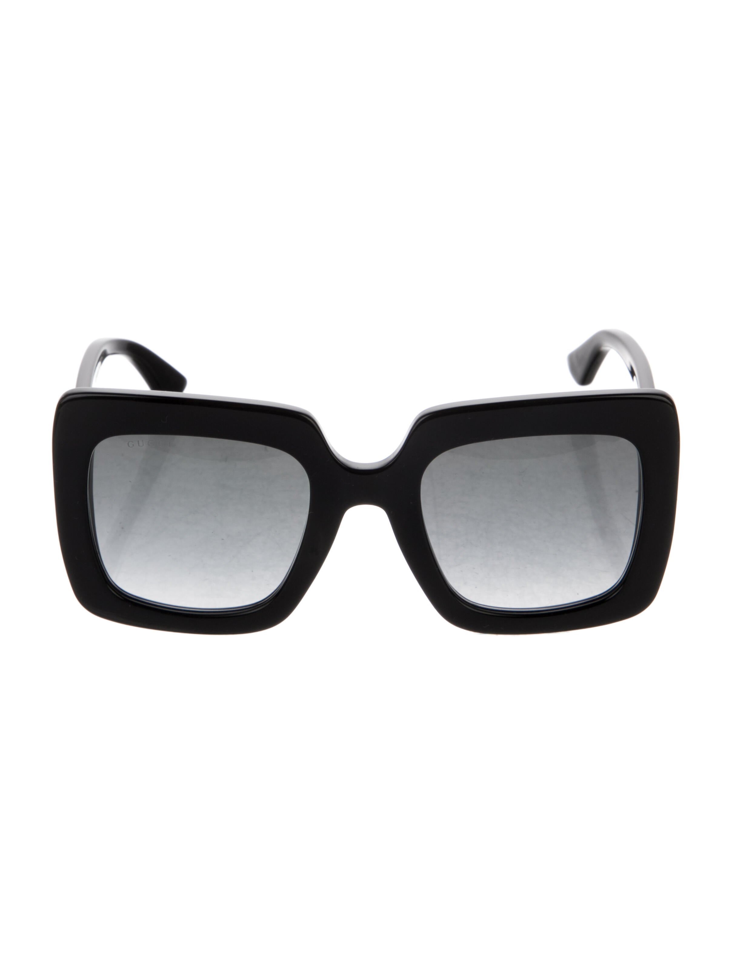 Gucci Square Gradient Sunglasses - Black Sunglasses, Accessories ...