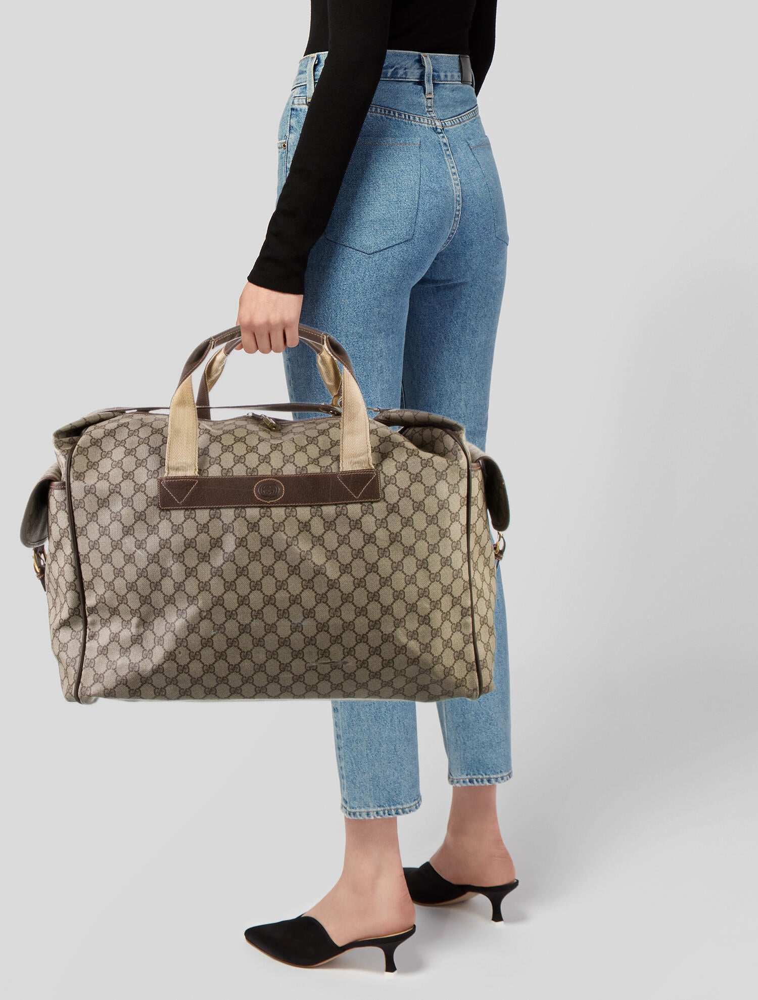 Gucci GG Plus Duffle Bag - Luggage and Travel, Handbags | The RealReal