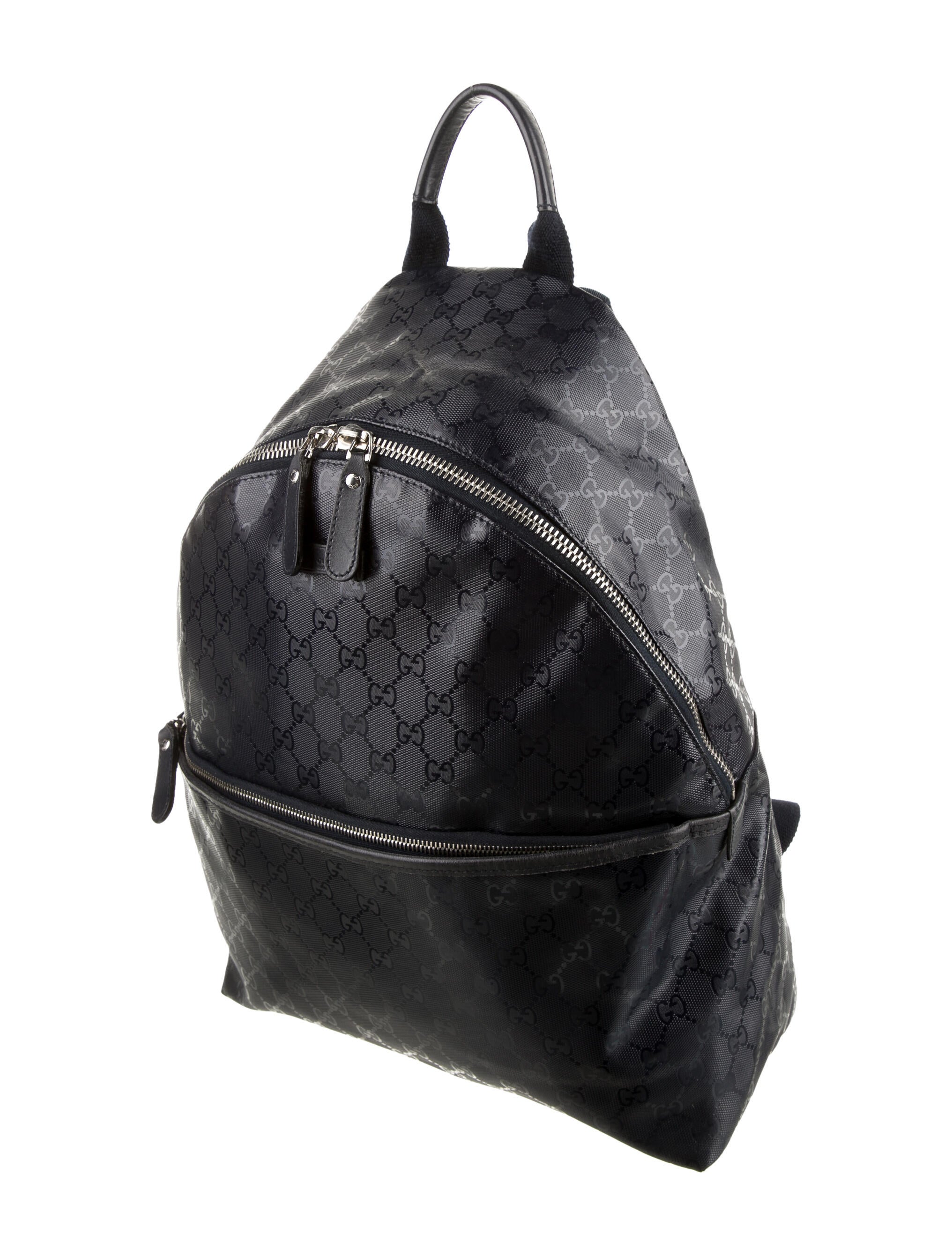 Gucci GG imprime Backpack - Blue Backpacks, Bags - GUC1058441 | The ...