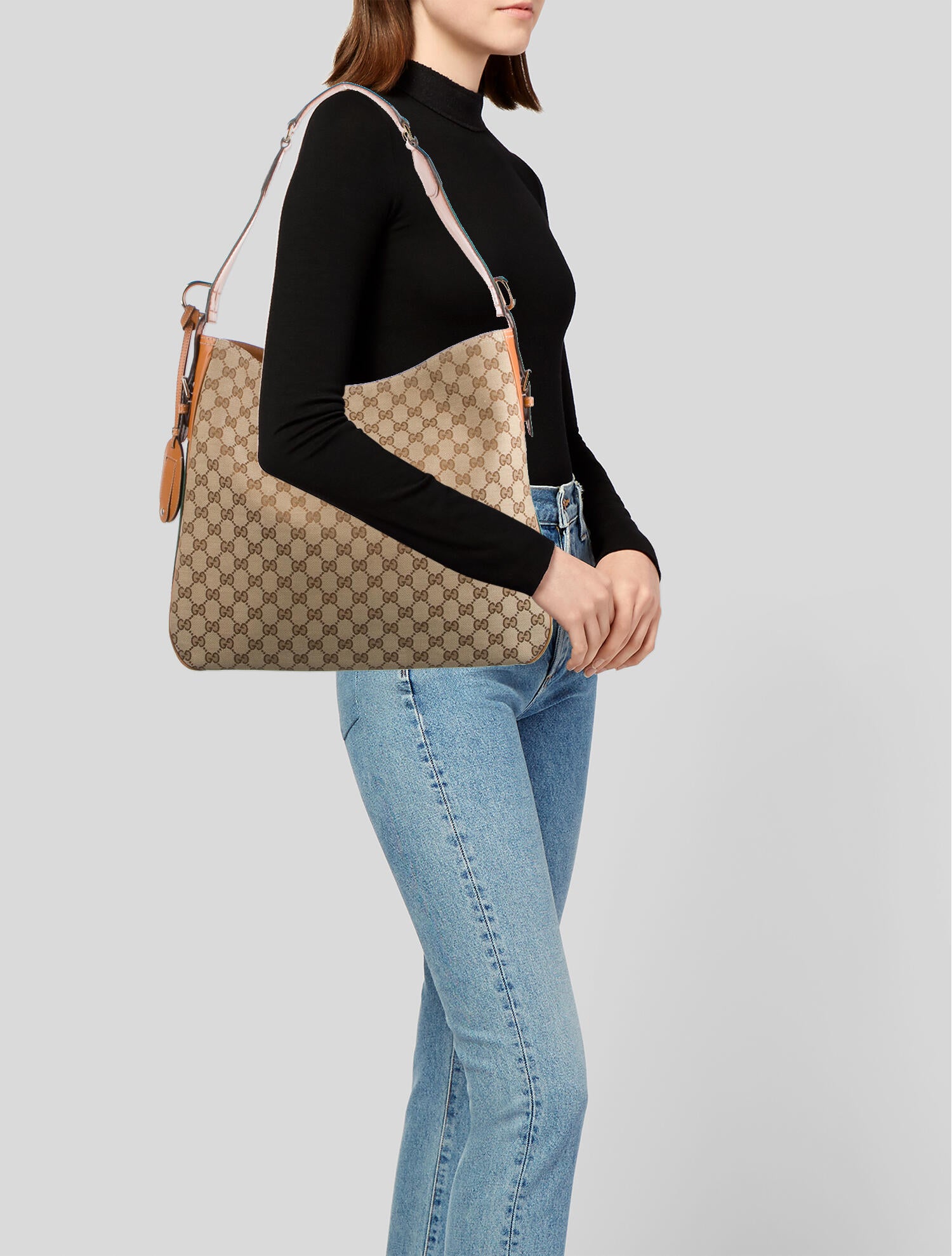 Gucci Medium Heritage Shoulder Bag - Neutrals Shoulder Bags, Handbags ...