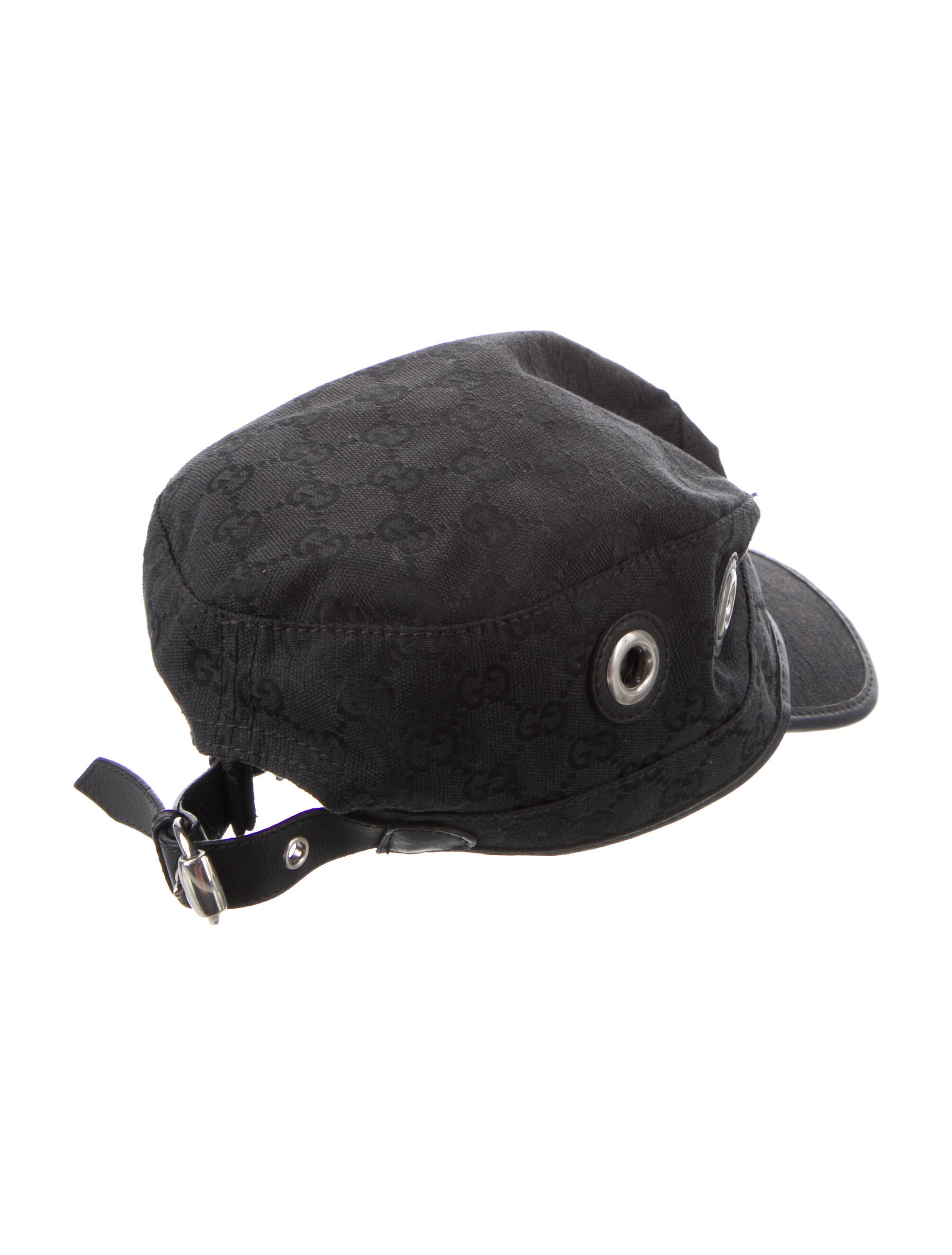 Gucci GG Canvas Kepi Cap - Black Hats, Accessories - GUC1068411 | The ...