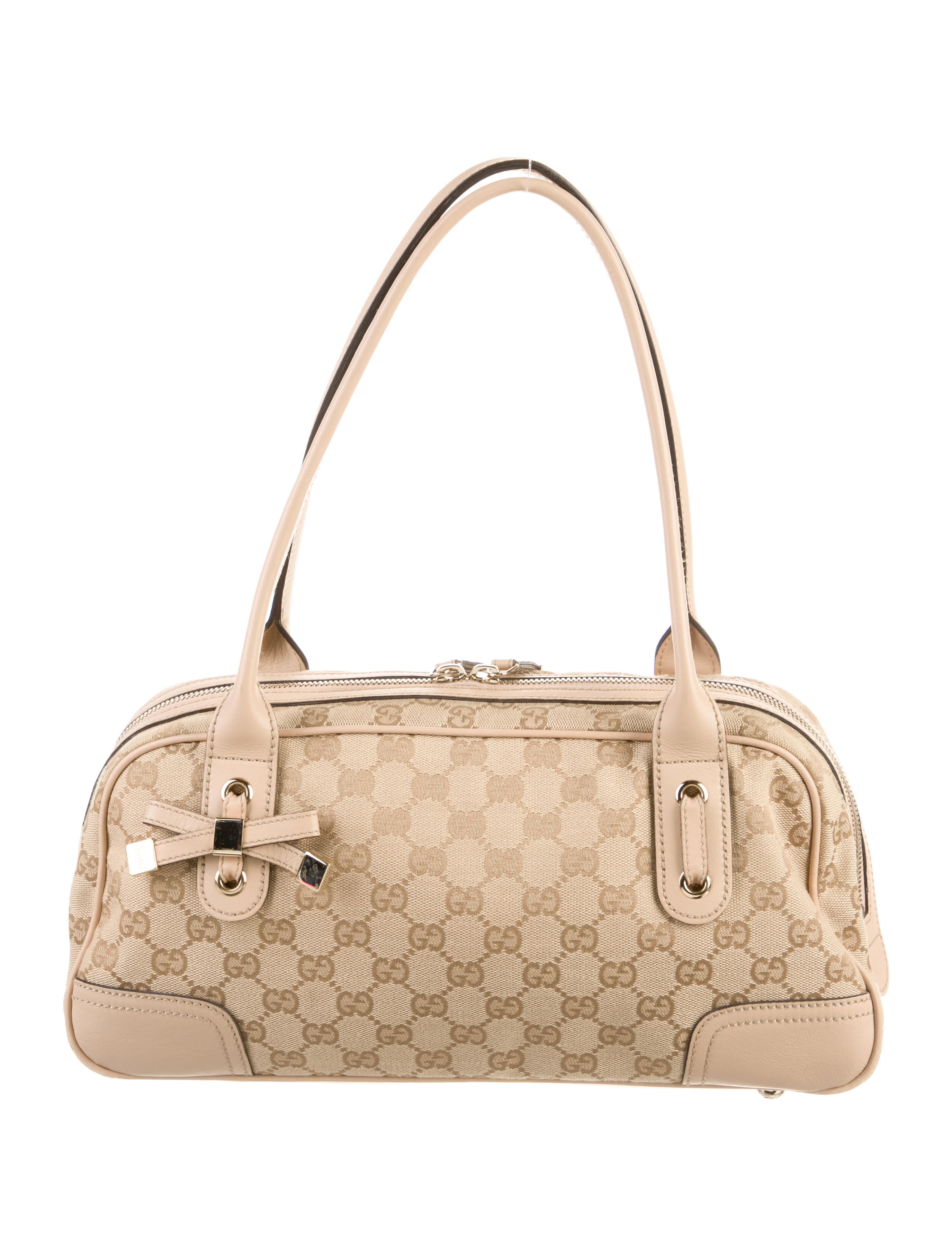 Gucci Small Bardot Bag - Brown Shoulder Bags, Handbags - GUC147814 ...