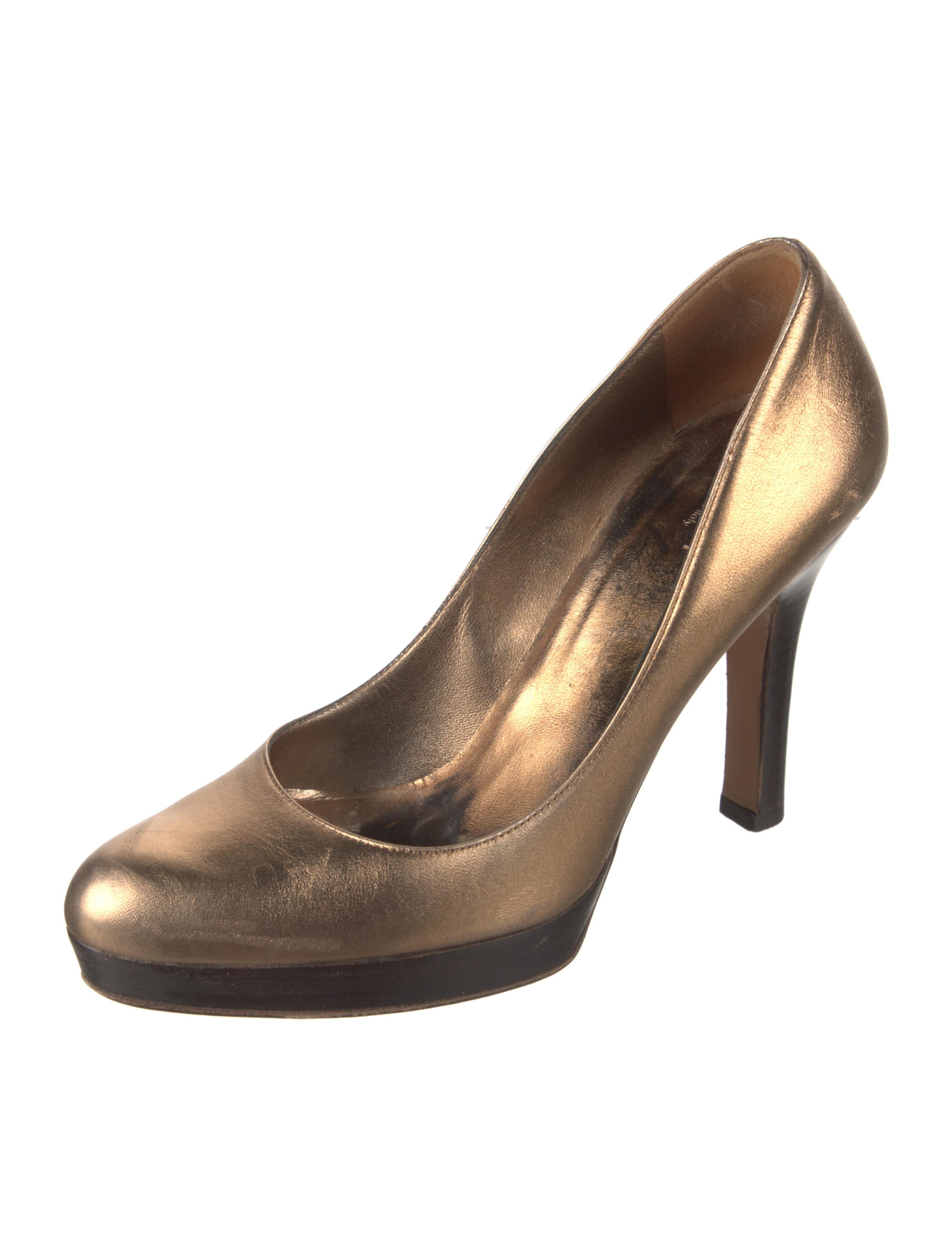 Gucci Pumps - Gold Pumps, Shoes - GUC43764 | The RealReal