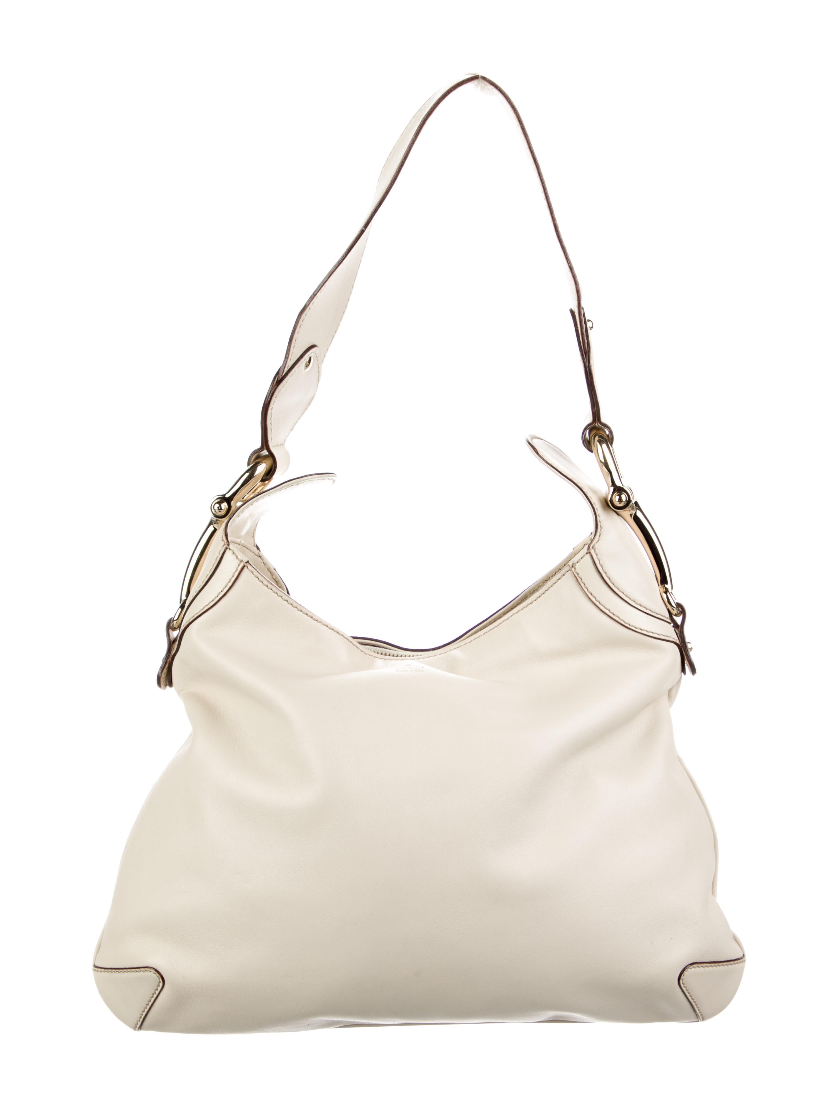 Gucci Horsebit Creole Leather Hobo Bag - Neutrals Hobos, Handbags ...