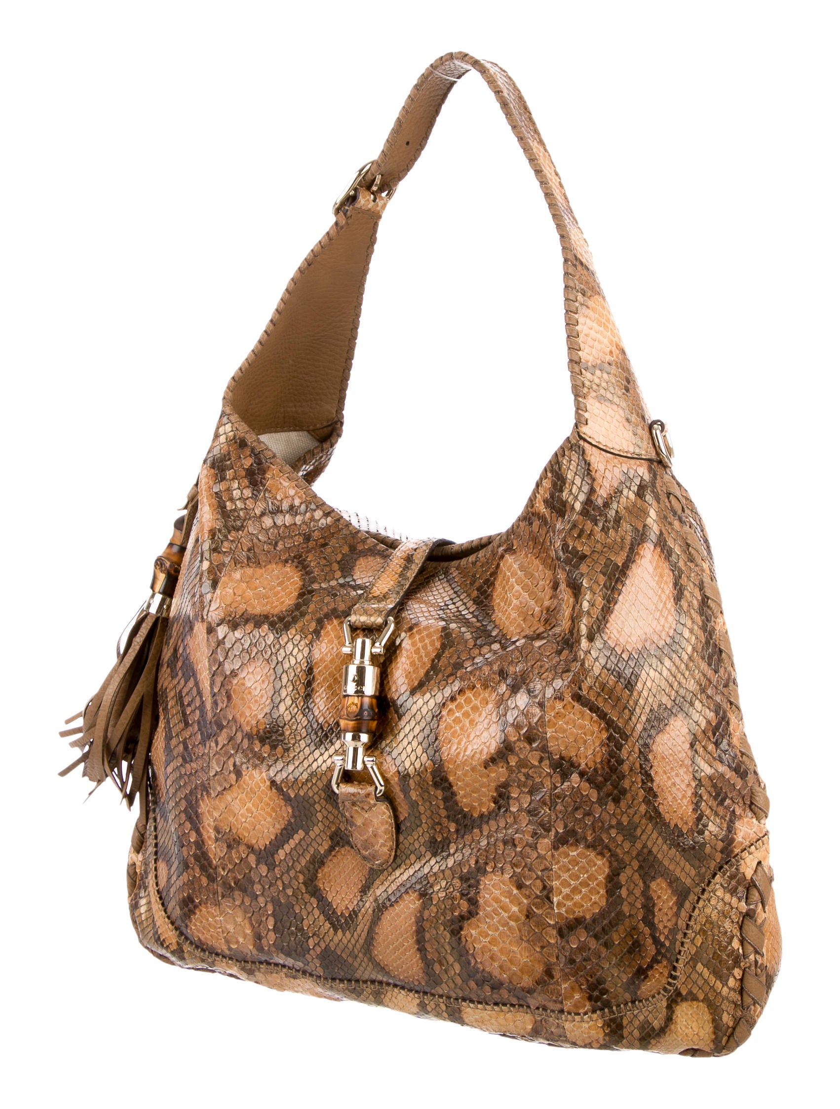 Gucci Python New Jackie Bag - Handbags - GUC108585 | The RealReal