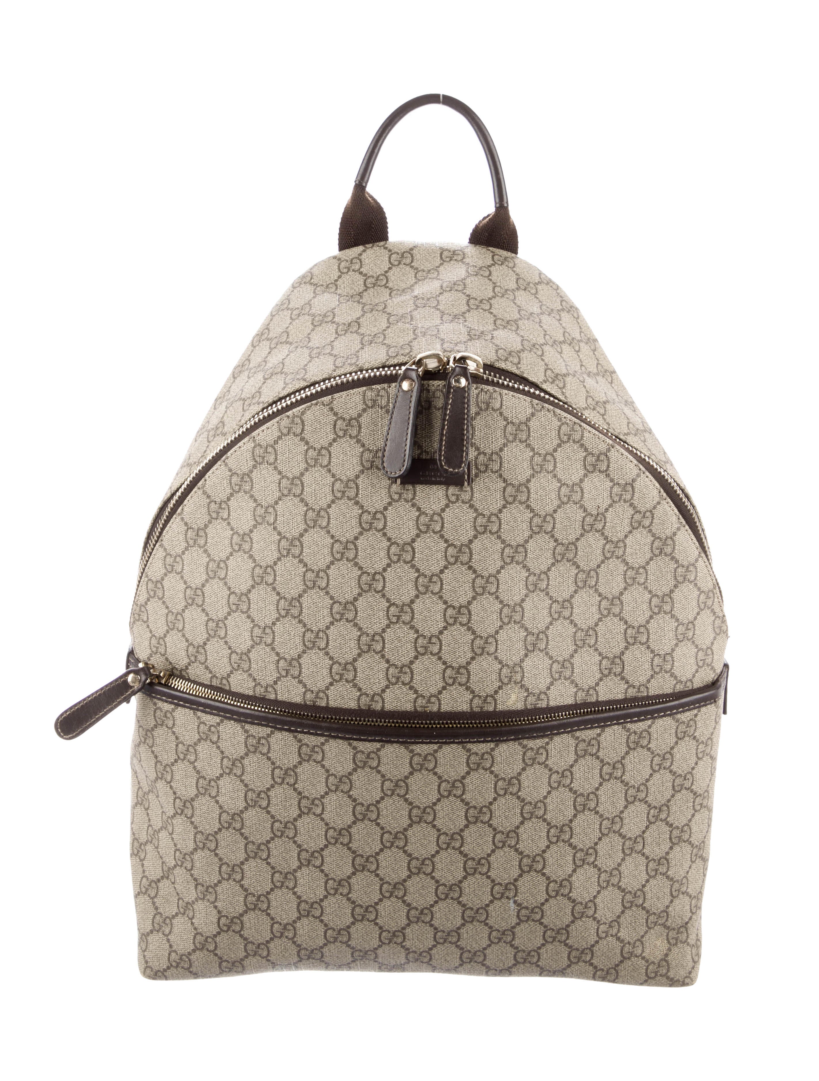 Gucci 2016 GG Supreme Beaded Sky Backpack - Backpacks, Handbags ...