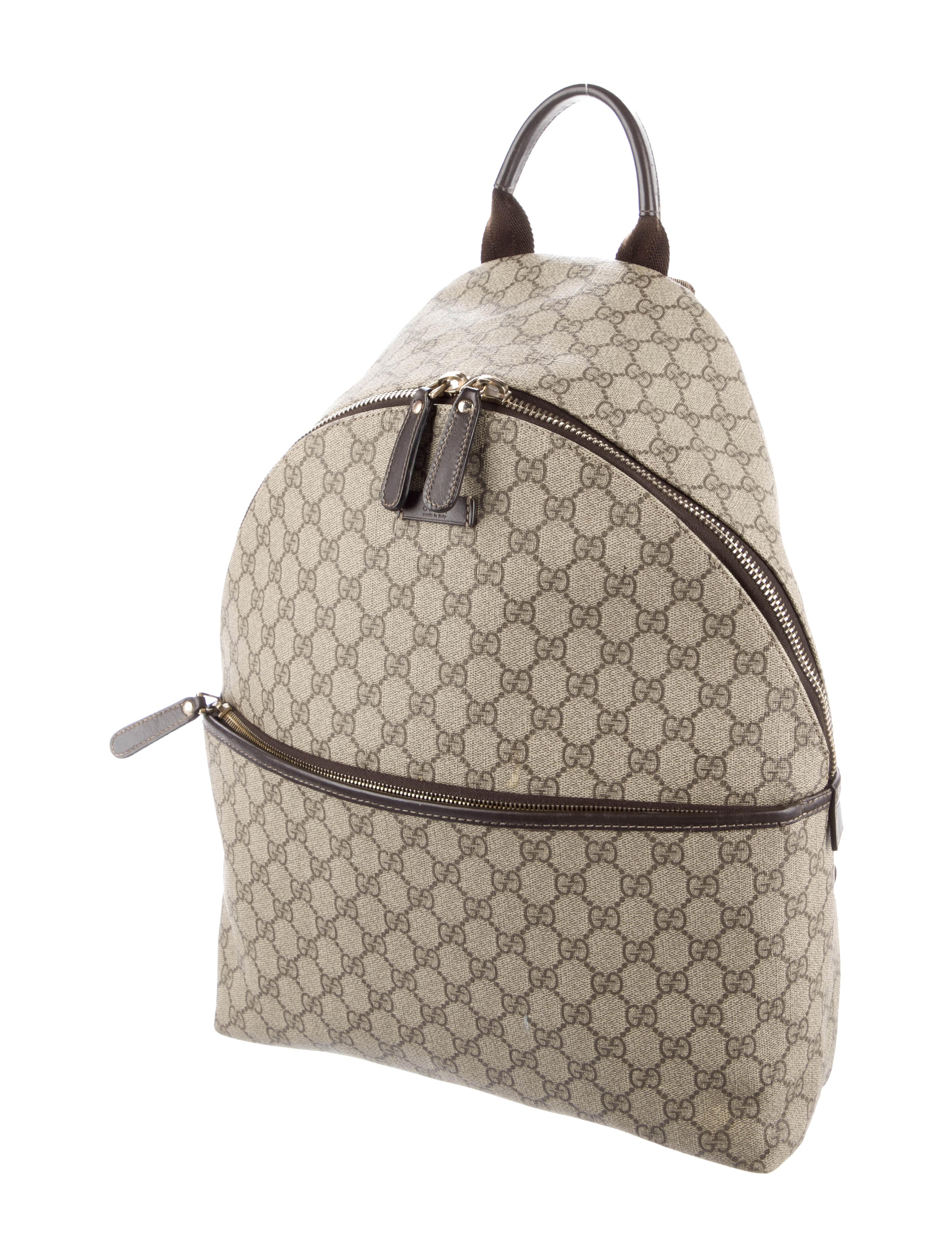 Gucci 2016 GG Supreme Beaded Sky Backpack - Backpacks, Handbags ...