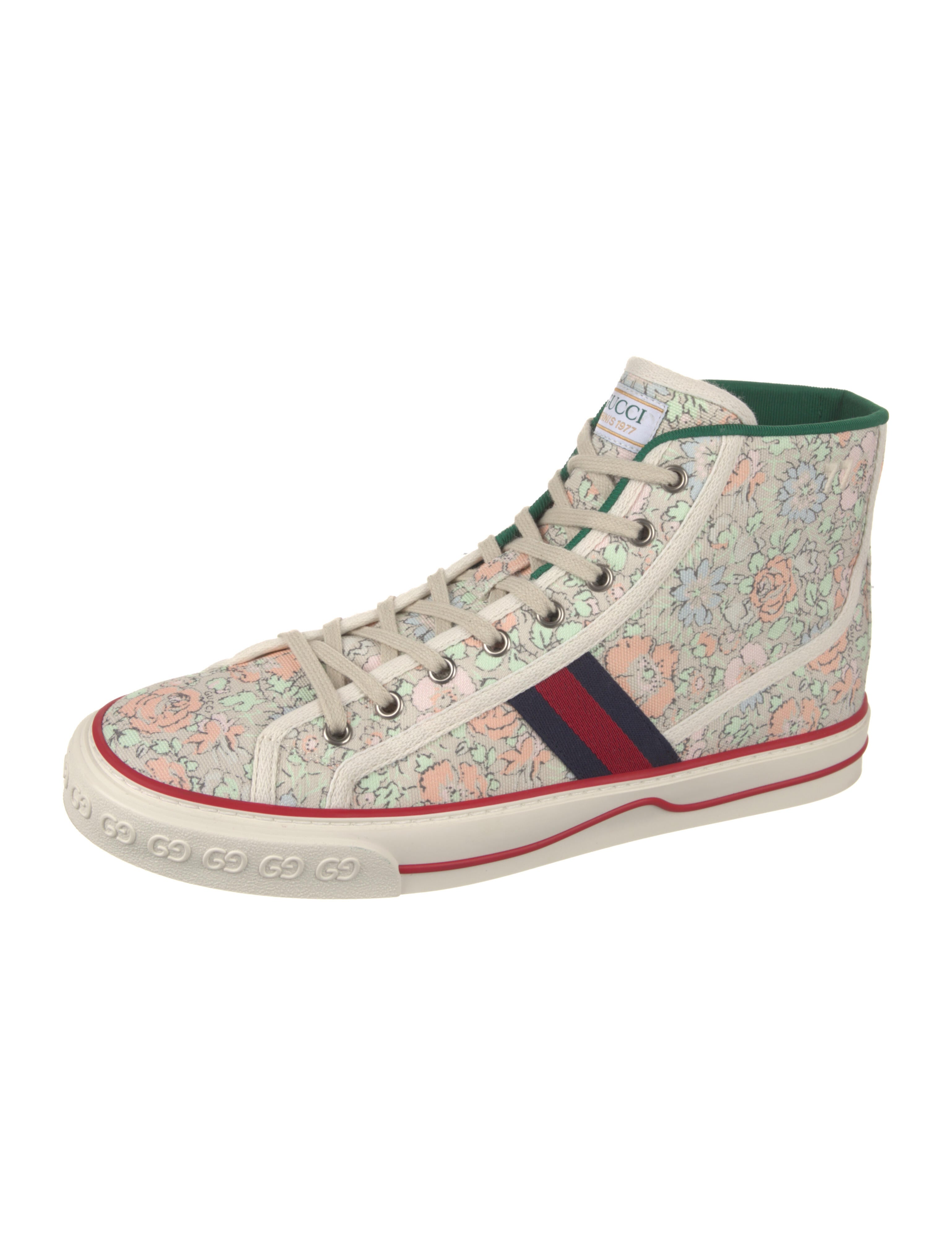 Gucci Tennis 1977 x Liberty of London Sneakers - Neutrals Sneakers ...