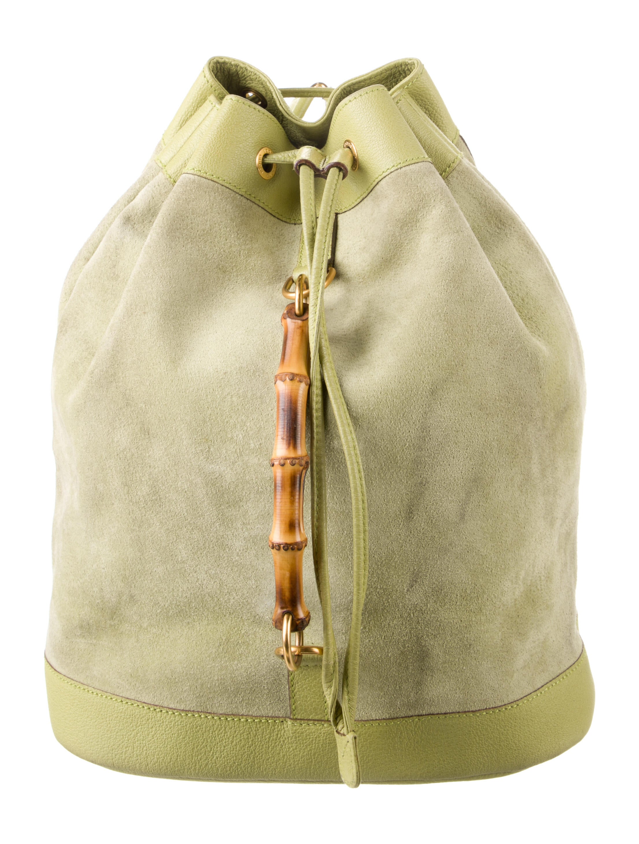 Gucci Mini Bamboo Backpack - Green Backpacks, Handbags - GUC71158 | The ...