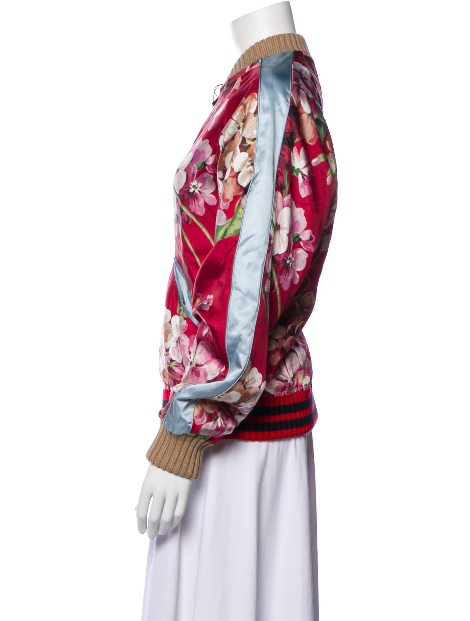 Gucci 2015 Reversible Bomber Jacket - Red Jackets, Clothing ...