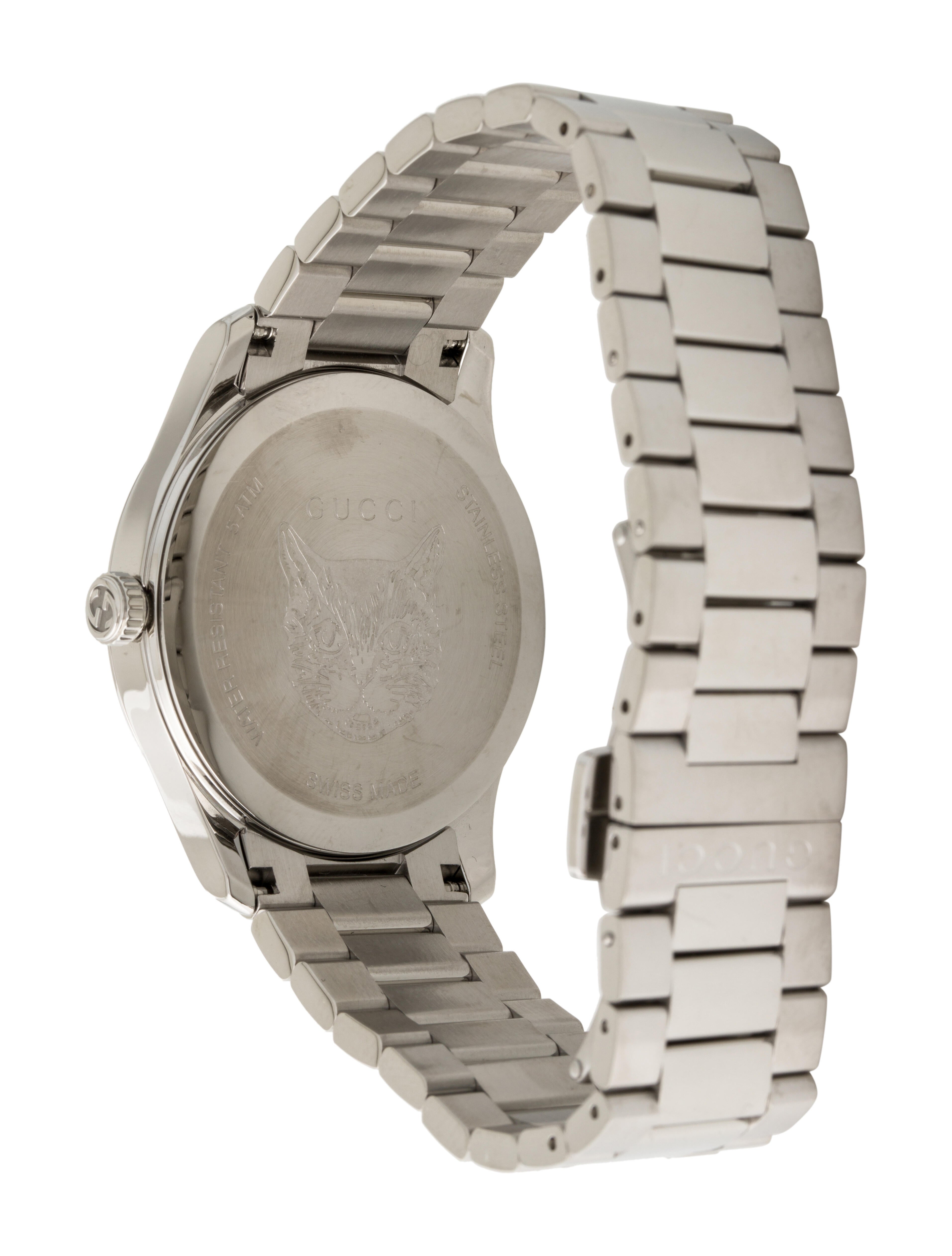 Gucci G-Timeless Iconic Watch - 126.4 // YA1264166 | The RealReal
