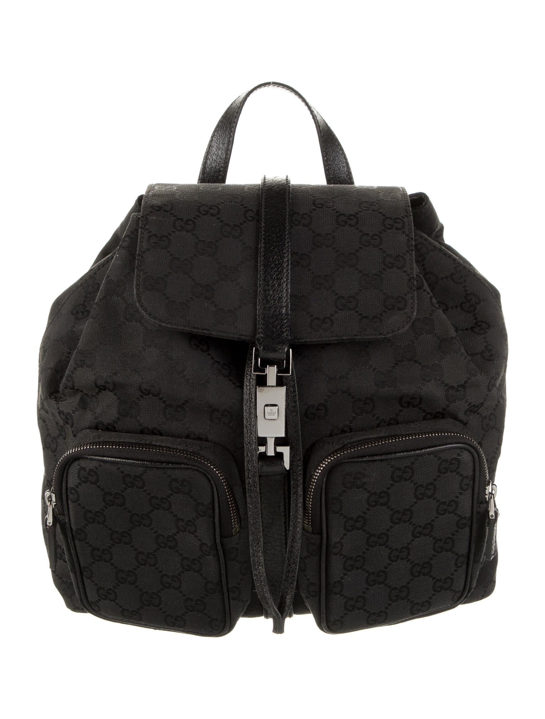 Gucci GG Canvas Backpack - Black Backpacks, Handbags - GUC1148152 | The ...