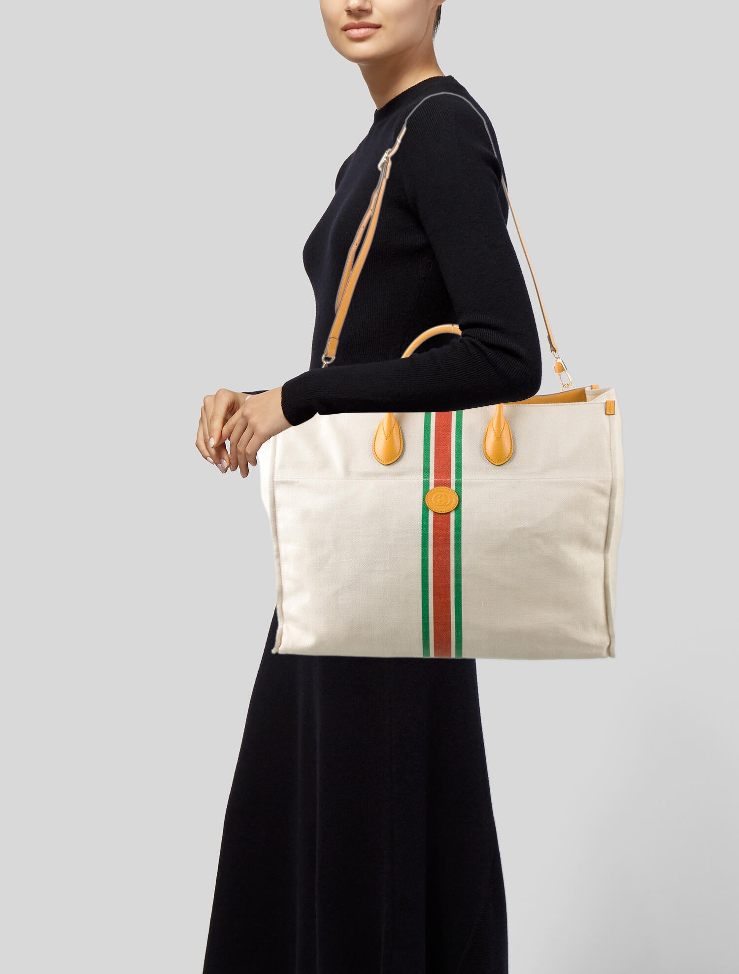 Gucci Large Foldable Tote - Neutrals Totes, Bags - GUC1153664 | The ...