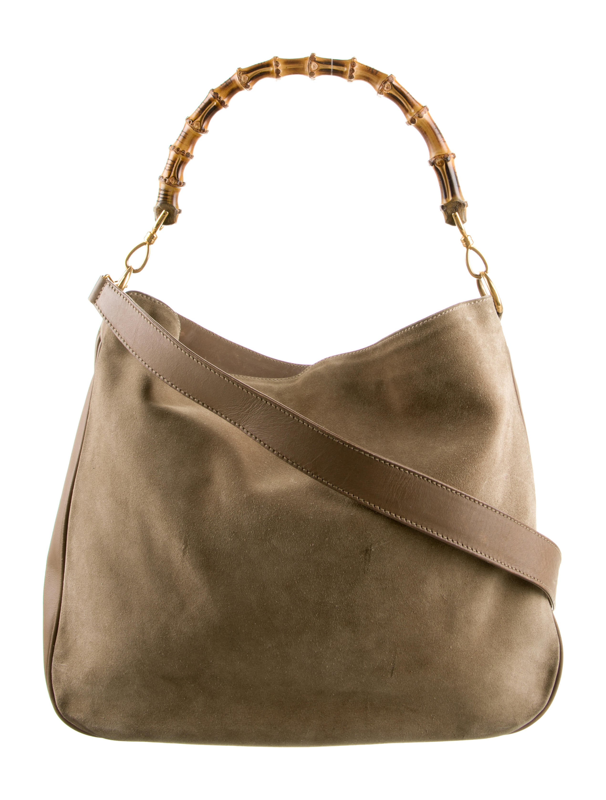 Gucci Bamboo Handle Bag - Neutrals Handle Bags, Handbags - GUC54772 ...