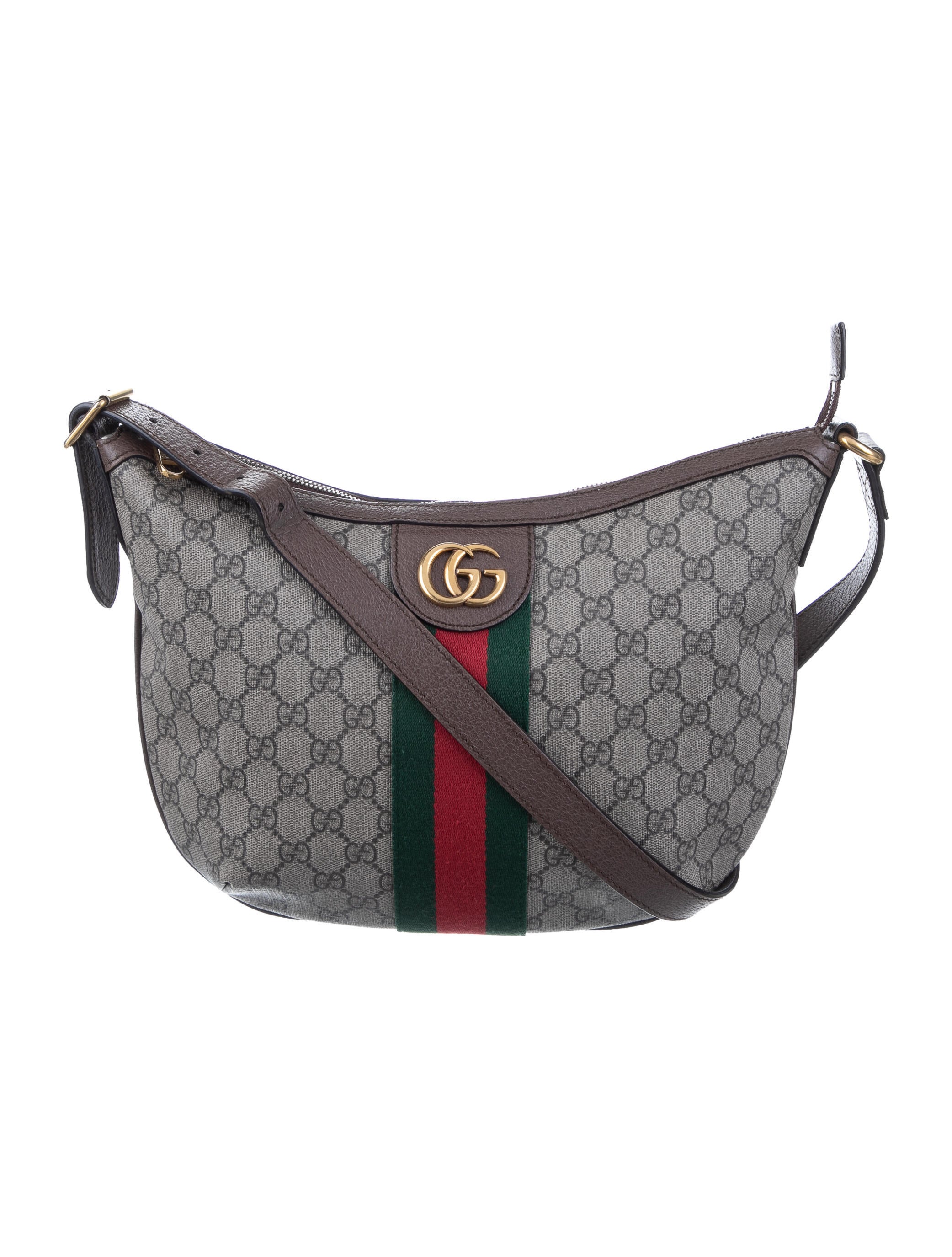Gucci GG Supreme Messenger Bag - Brown Shoulder Bags, Handbags ...