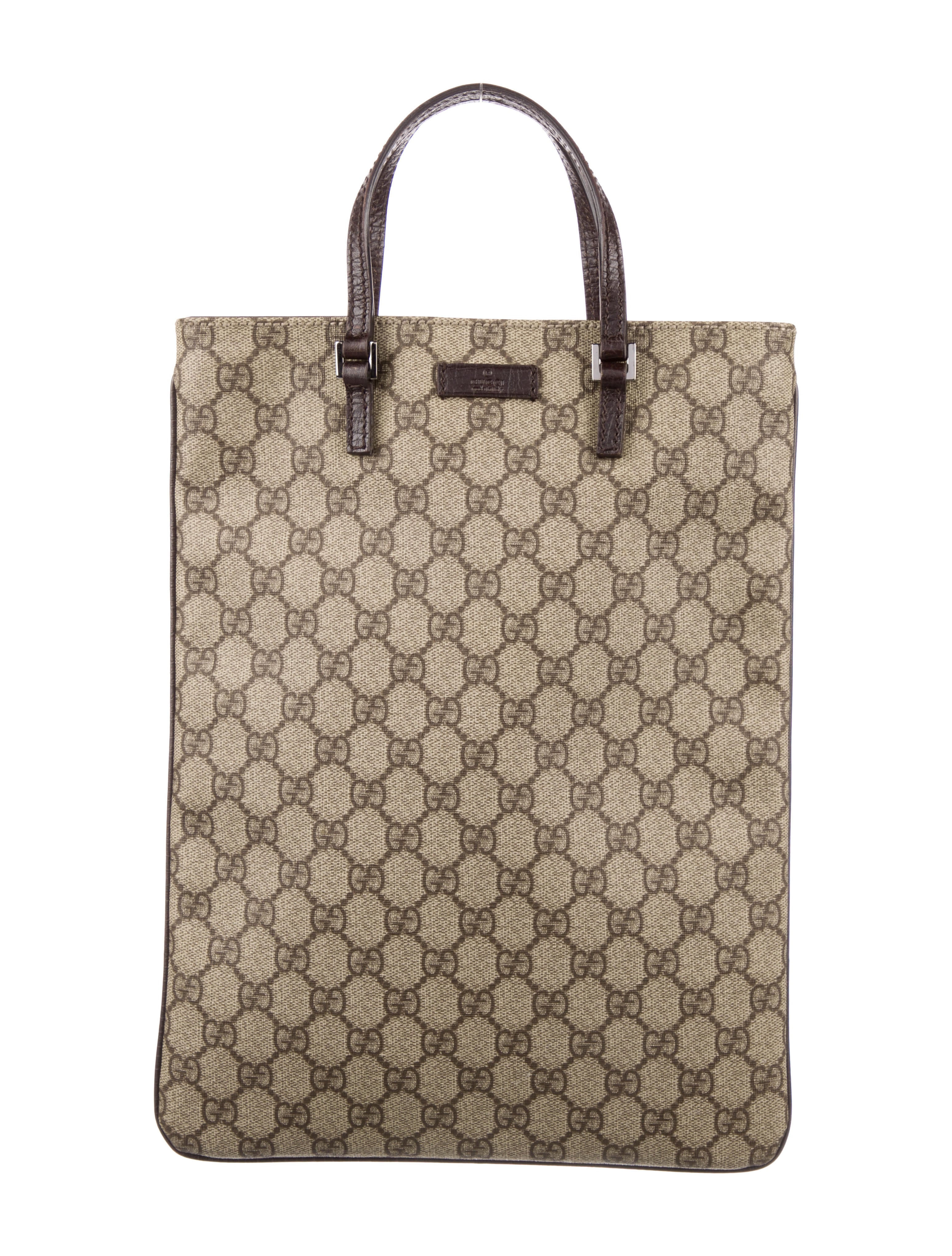 Gucci Smooth Leather Tote - Neutrals Totes, Handbags - GUC200437 | The ...