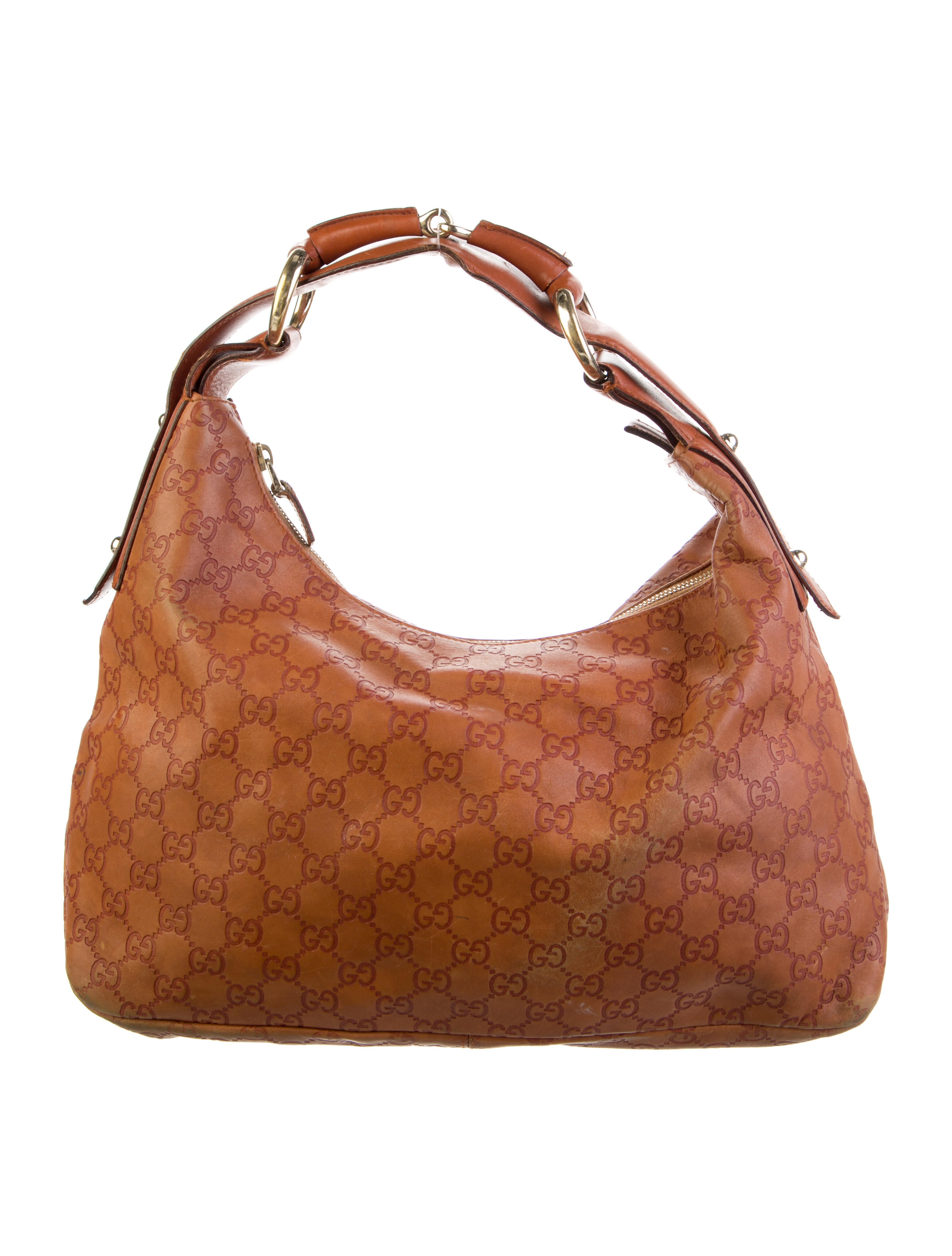 Gucci Bamboo Nylon Hobo - Brown Hobos, Handbags - GUC220036 | The RealReal