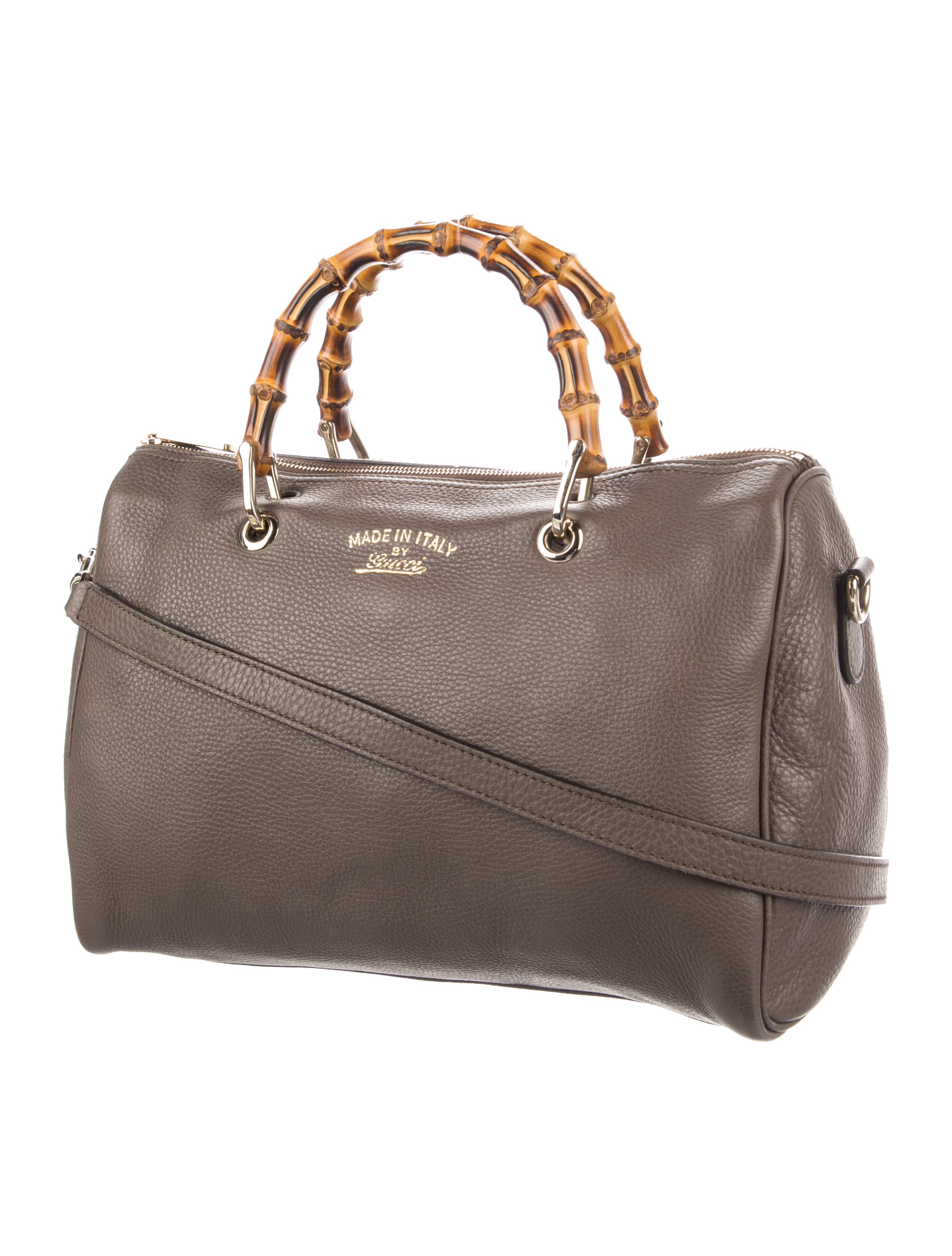 Gucci Medium Aviatrix Boston Bag - Grey Handle Bags, Handbags ...