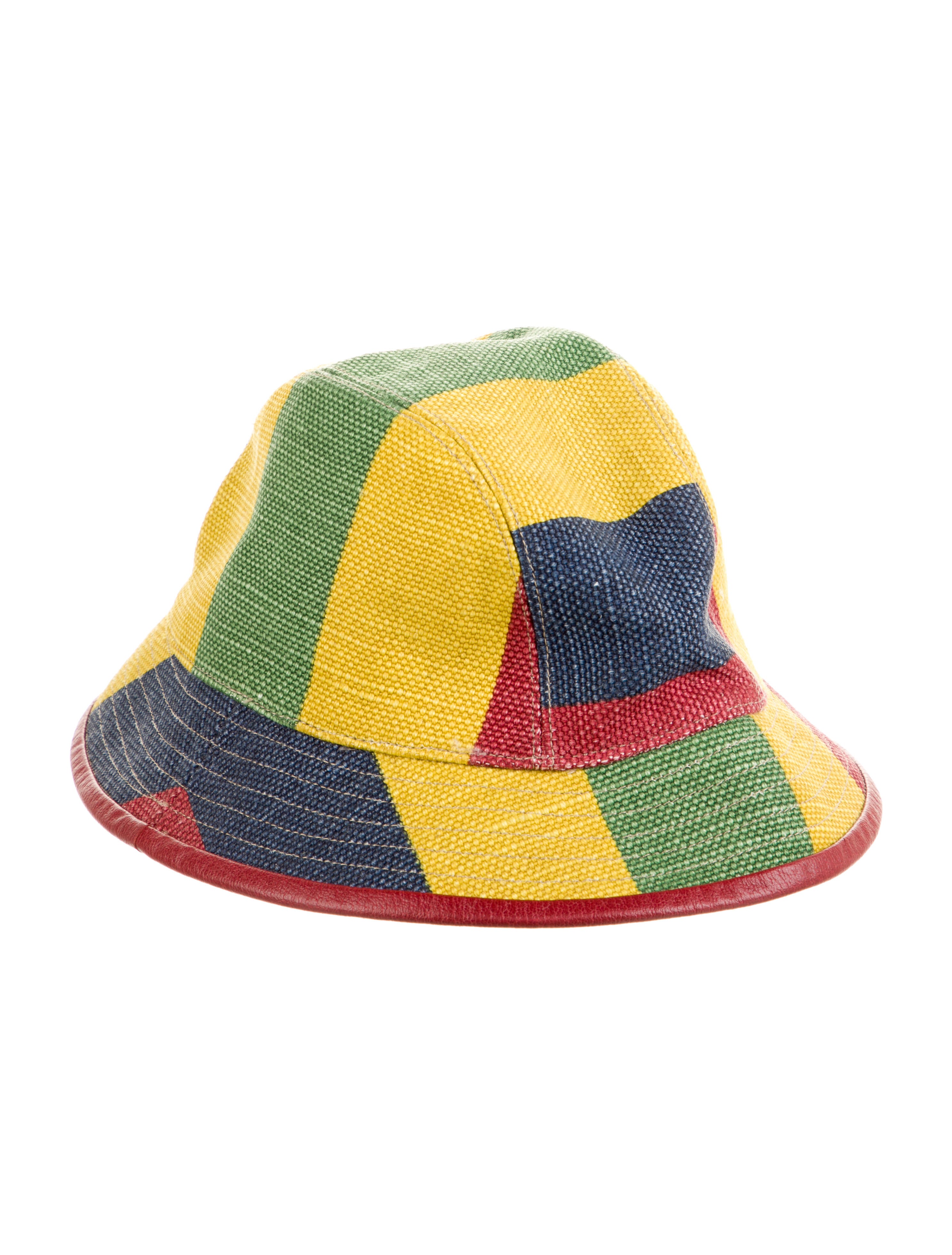 Gucci Linen Logo Strap Hat w/ Tags - Blue Hats, Accessories ...