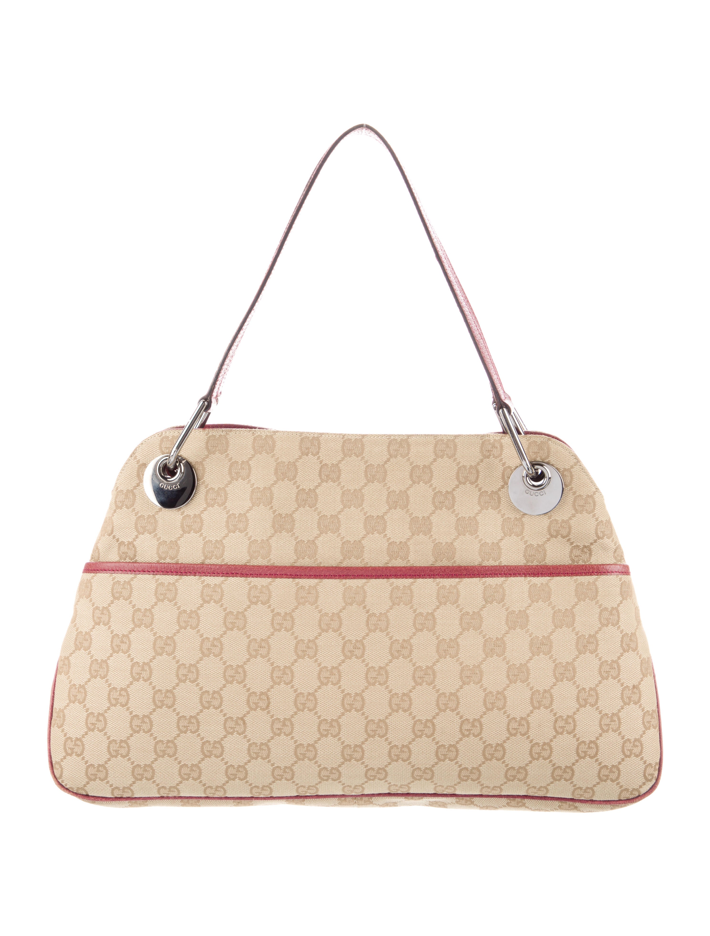 Gucci Crocodile-Trimmed Dragon Bag - Green Shoulder Bags, Handbags ...