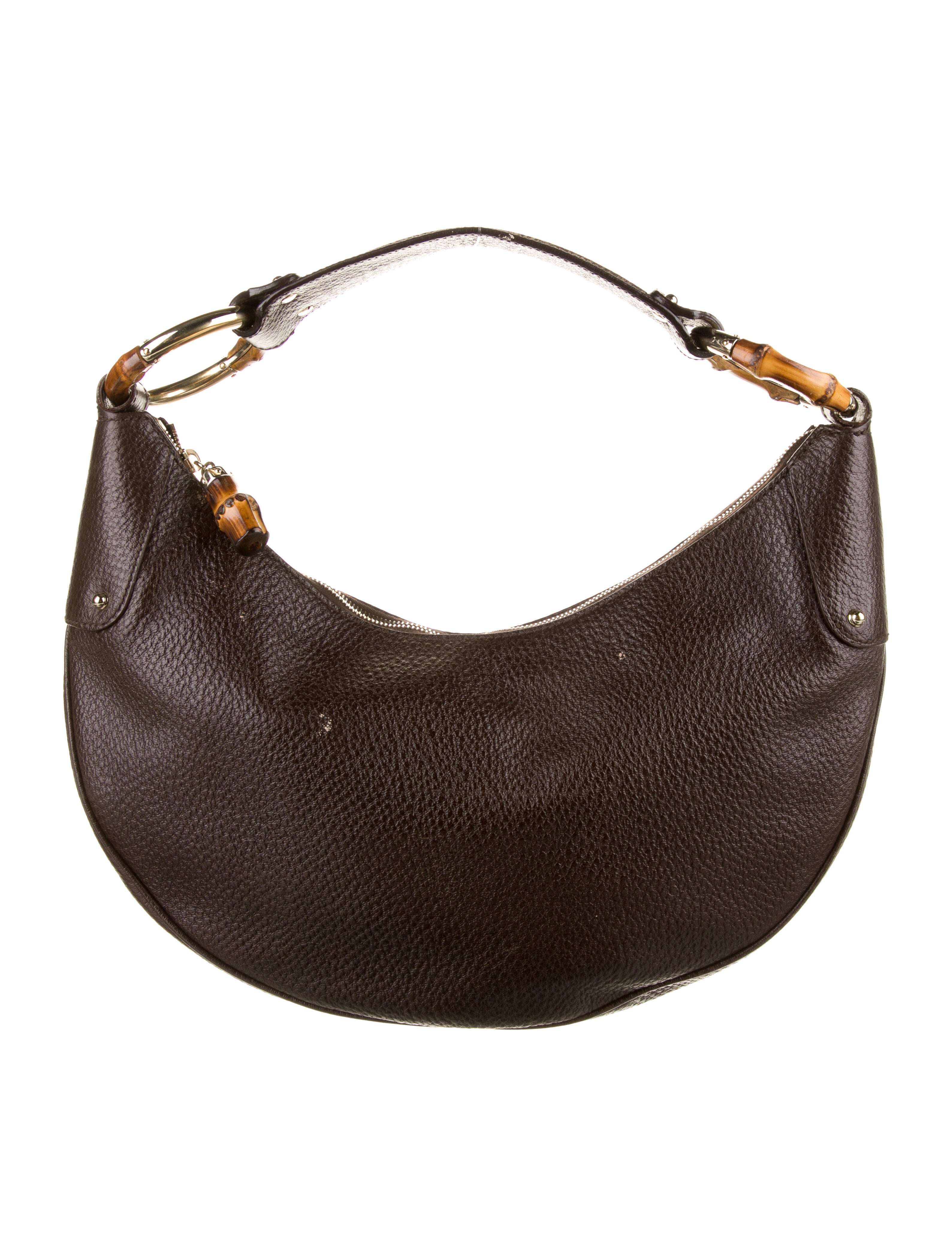 Gucci GG Nylon Hobo - Brown Hobos, Handbags - GUC291359 | The RealReal