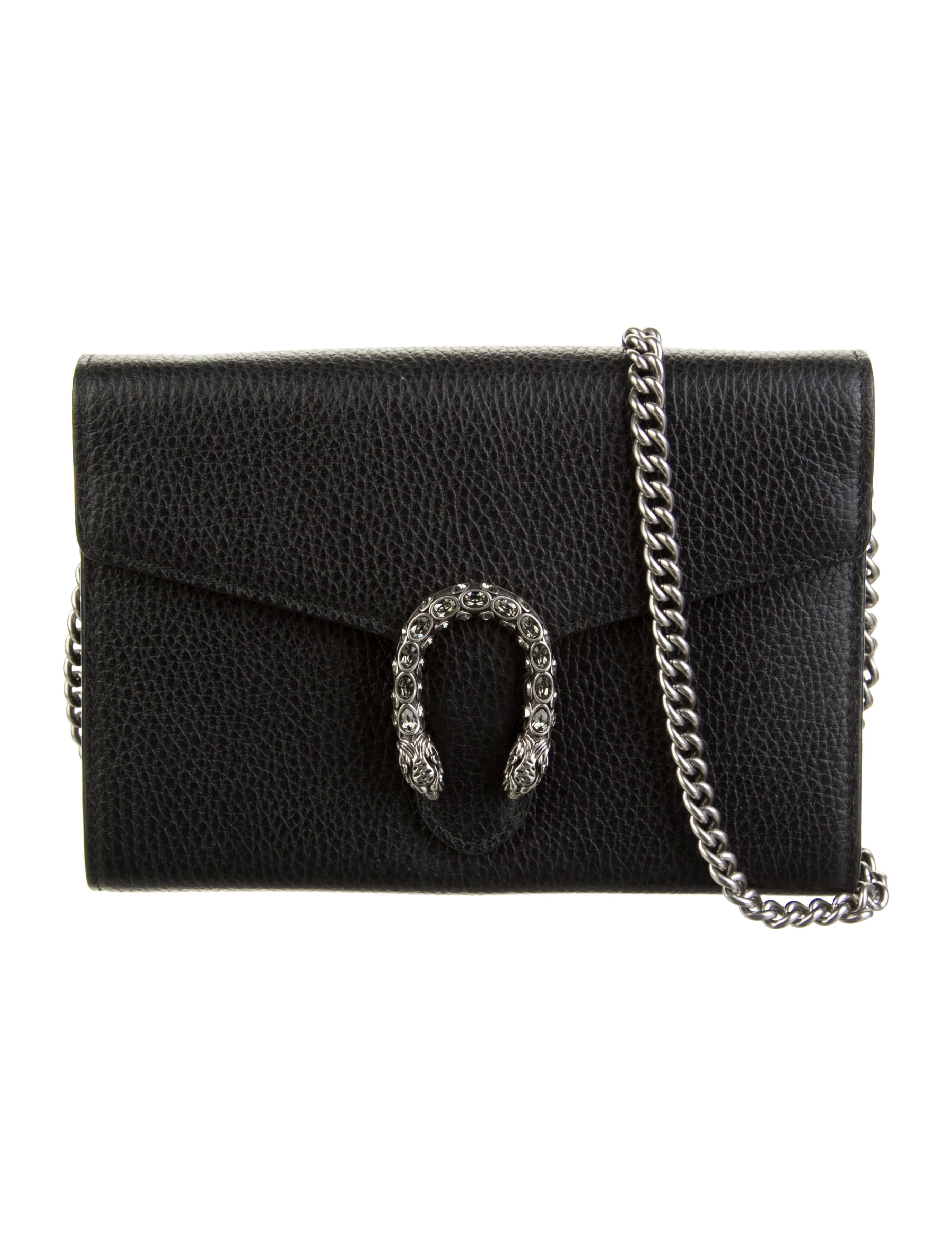 Gucci Mini Soho Chain Crossbody Bag - Black Crossbody Bags, Handbags ...