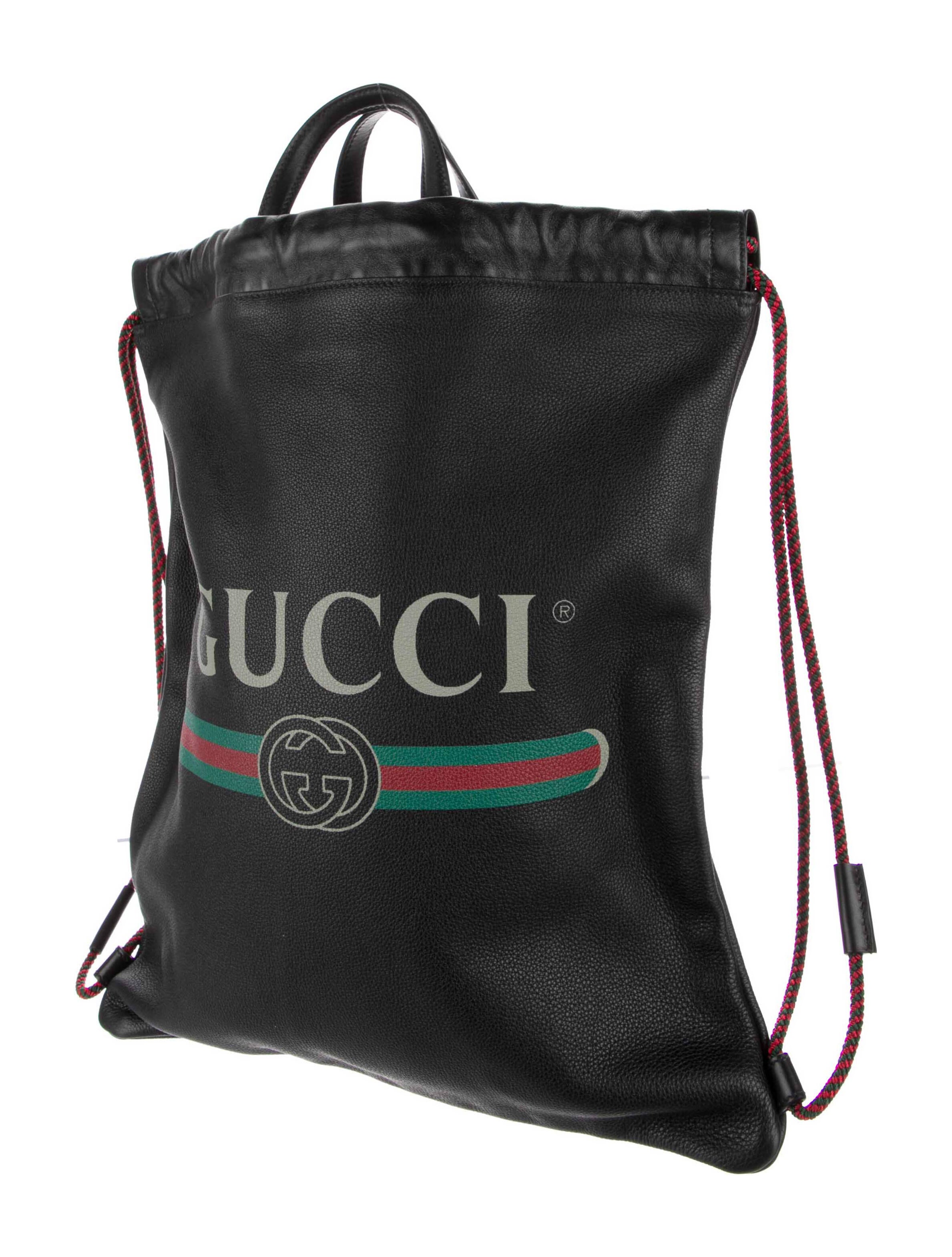 Gucci Signature Day Backpack - Green Backpacks, Bags - GUC835130 | The ...