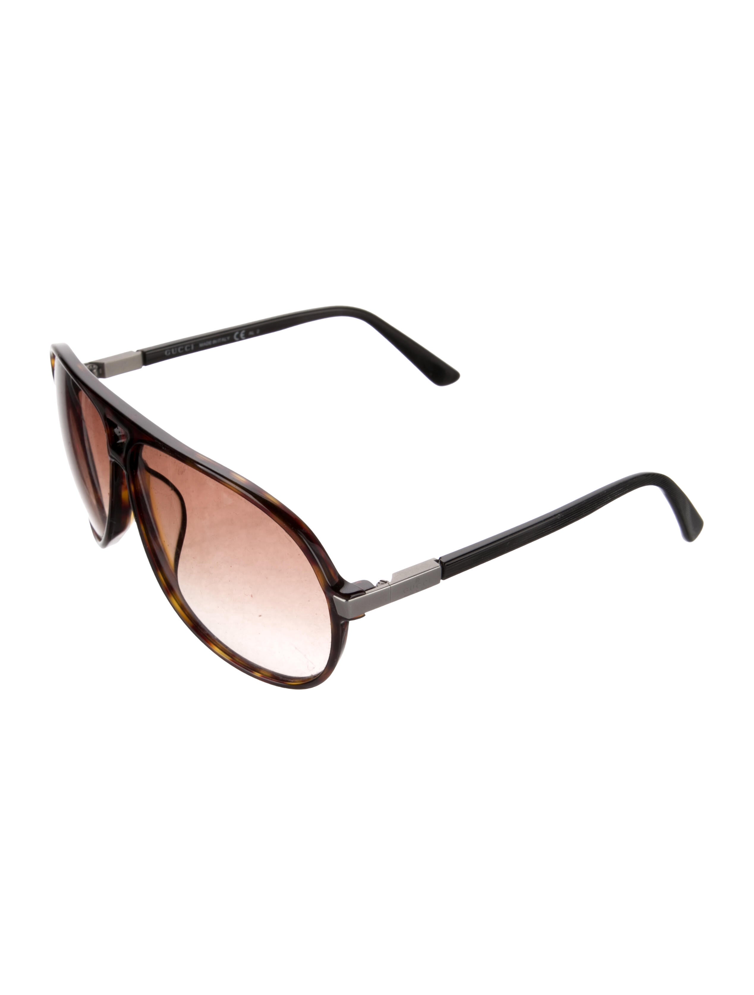 Gucci Oversize Gradient Sunglasses - Brown Sunglasses, Accessories ...