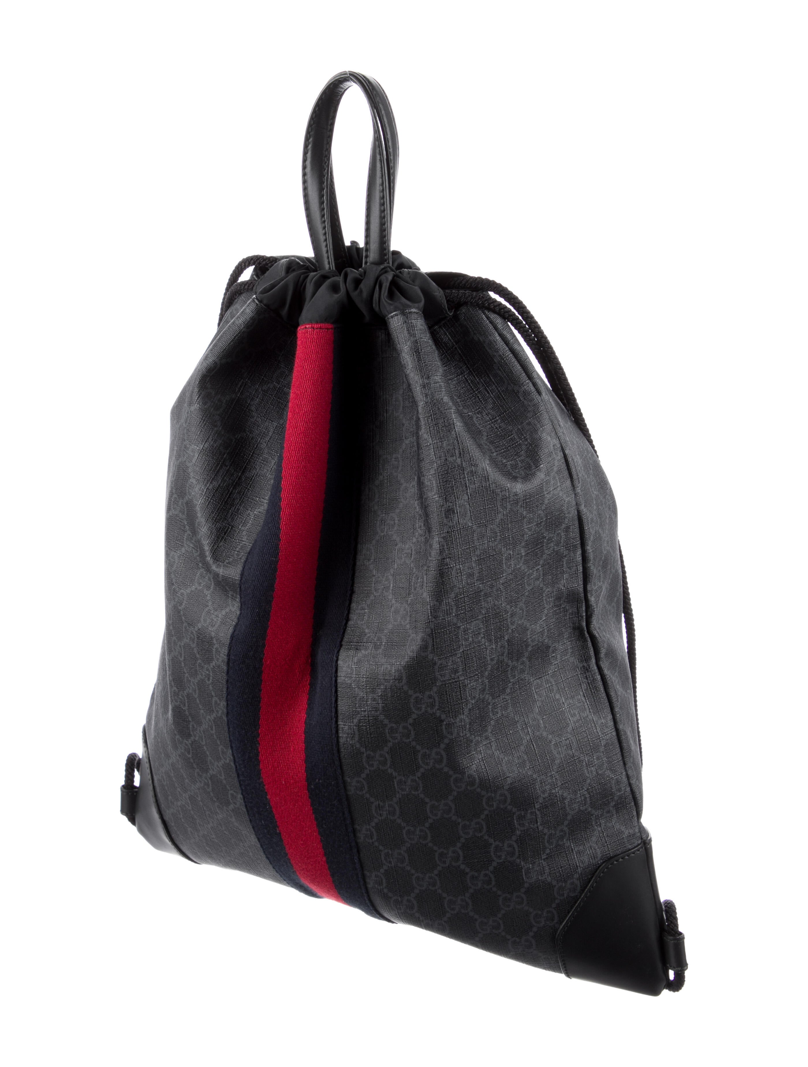 Gucci Signature Day Backpack - Green Backpacks, Bags - GUC835130 | The ...