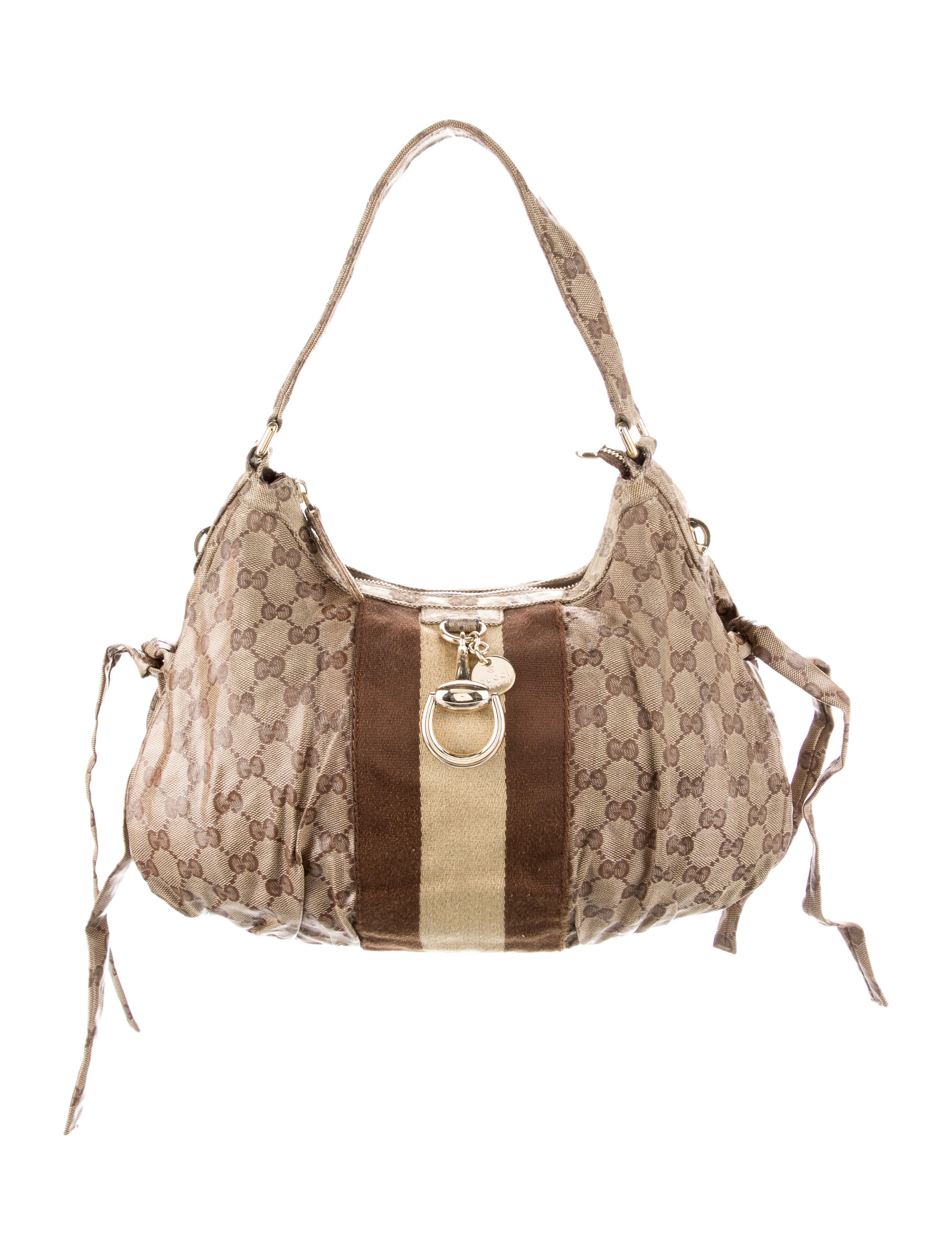 Gucci Soft Stirrup Hobo - Brown Hobos, Handbags - GUC313432 | The RealReal