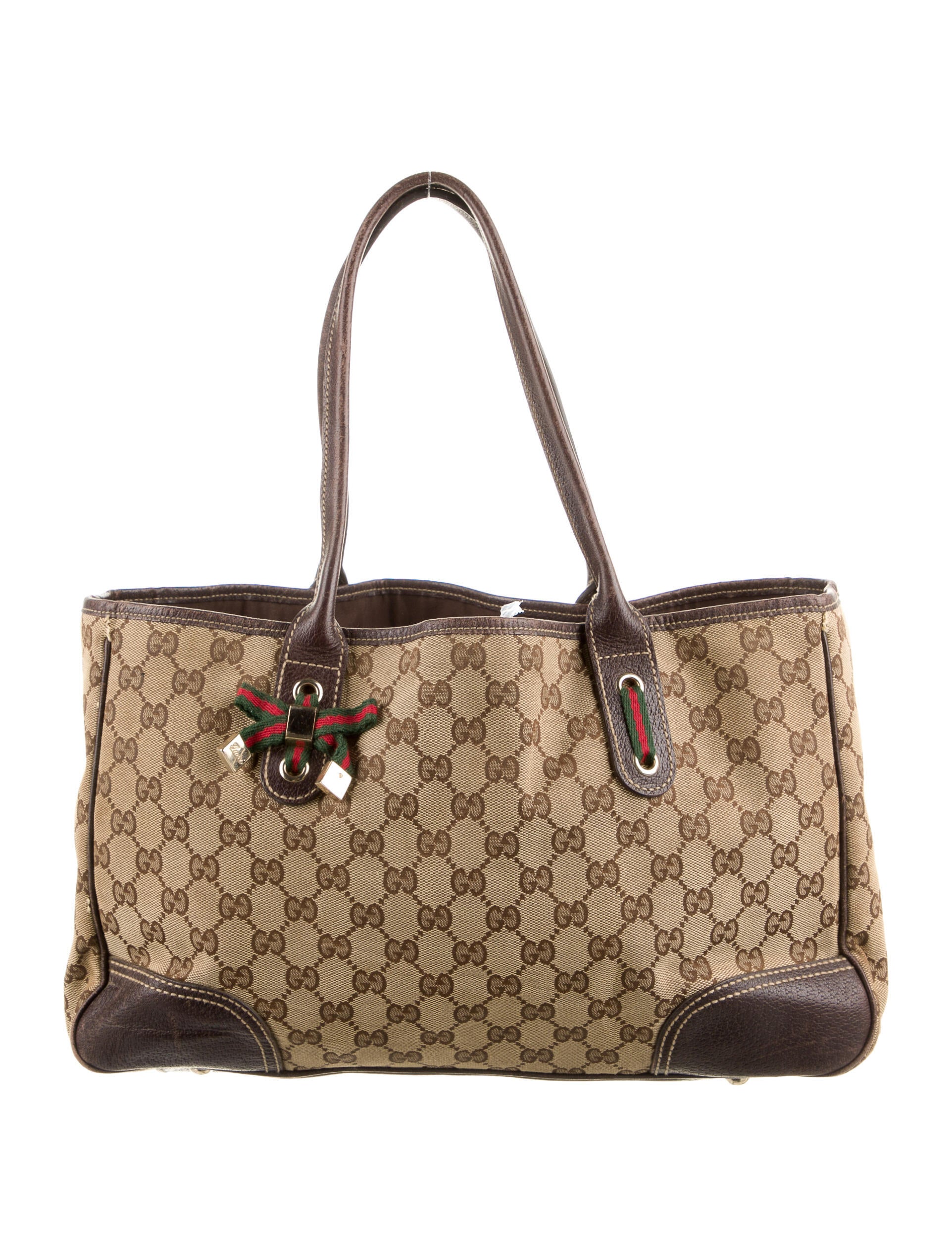 Gucci GG Canvas Tote Bag - Black Totes, Handbags - GUC1079371 | The ...