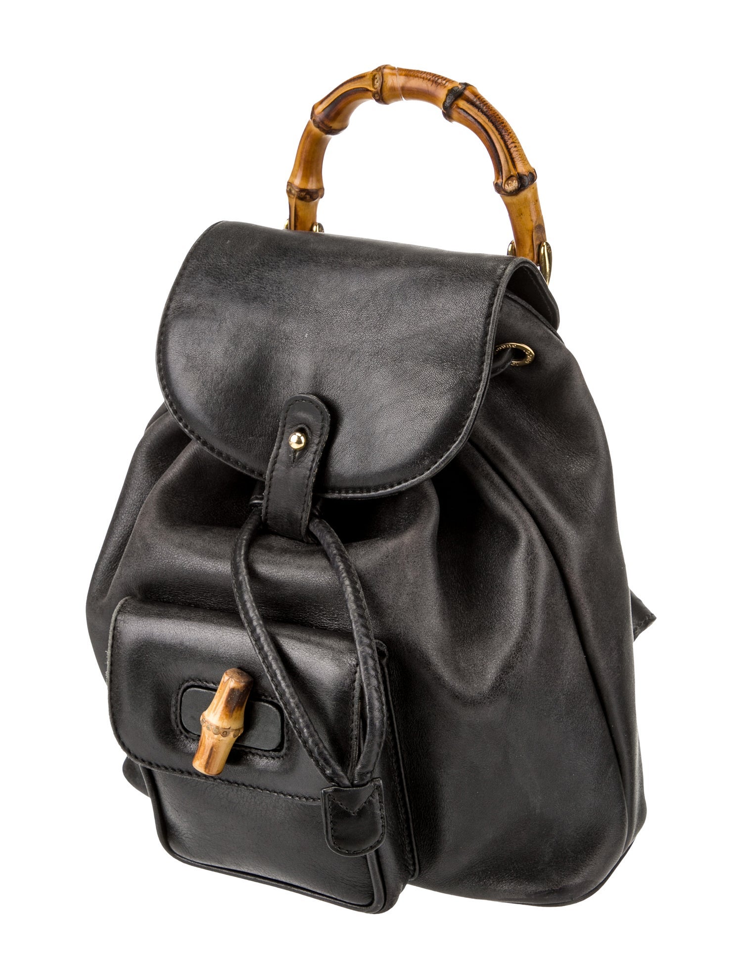 Gucci Mini Bamboo Backpack - Brown Backpacks, Handbags - GUC1392967 ...