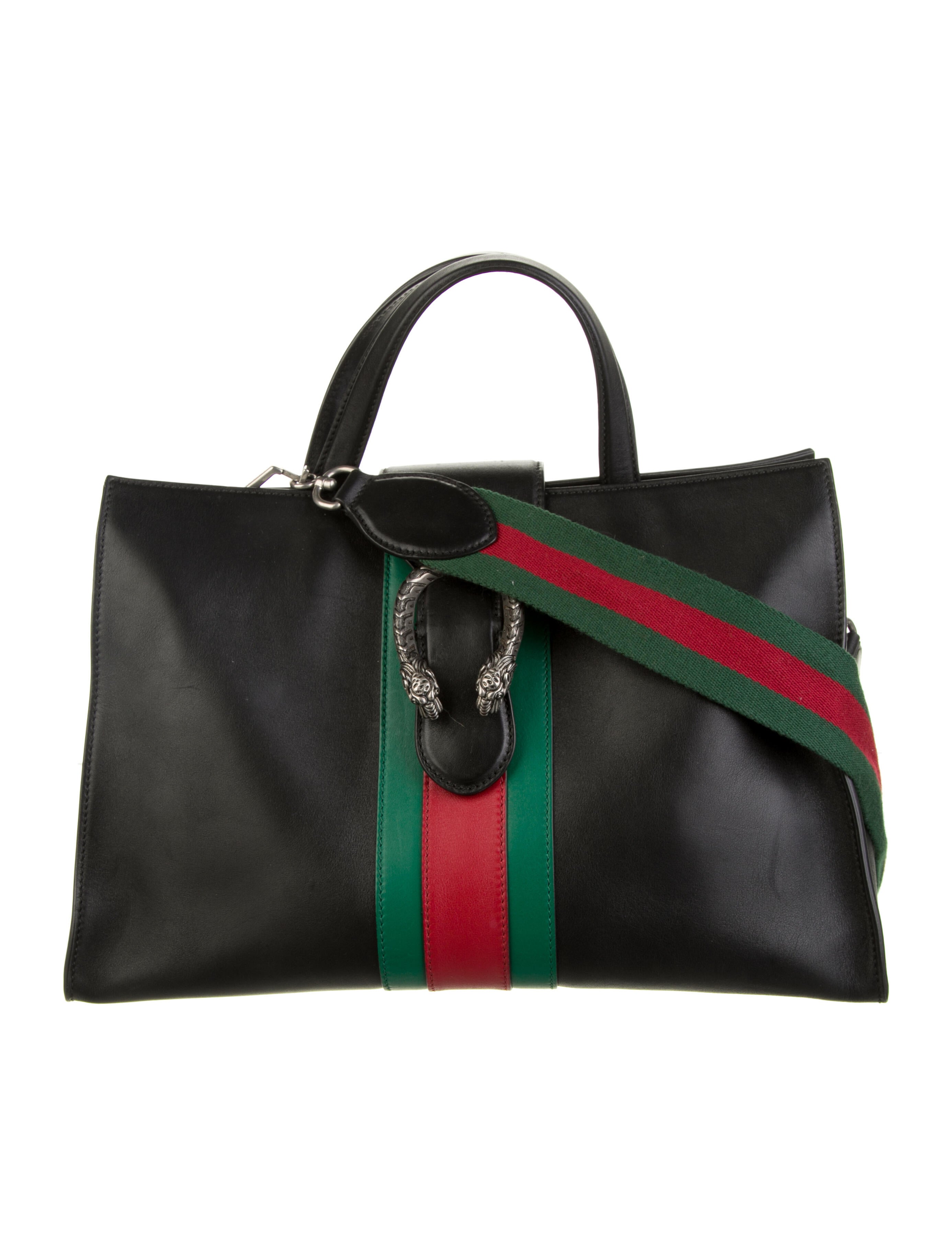 Gucci 2016 Large Ghost Tote - Black Totes, Handbags - GUC281990 | The ...