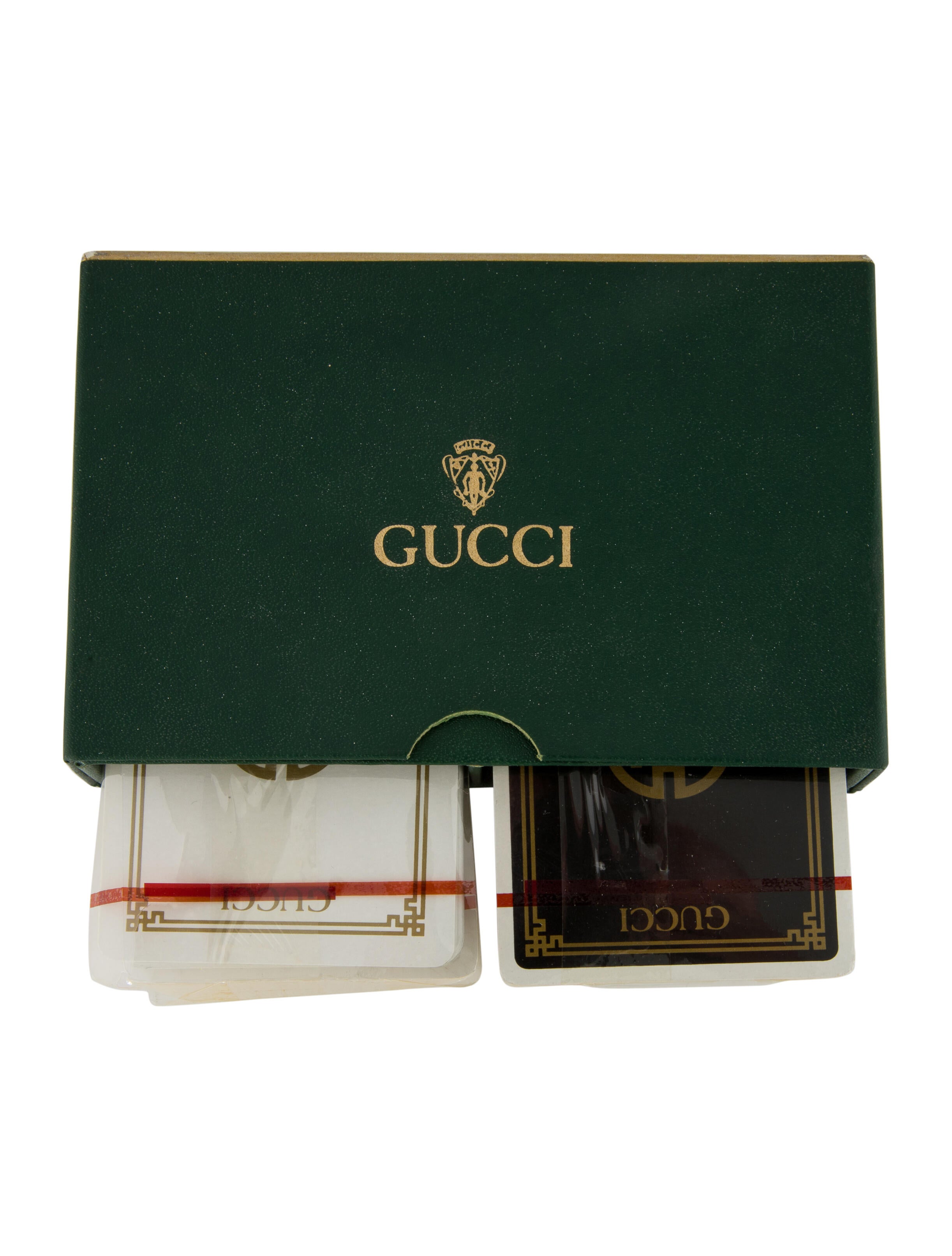 Gucci Double Playing Card Set - Green Decorative Accents, Decor ...