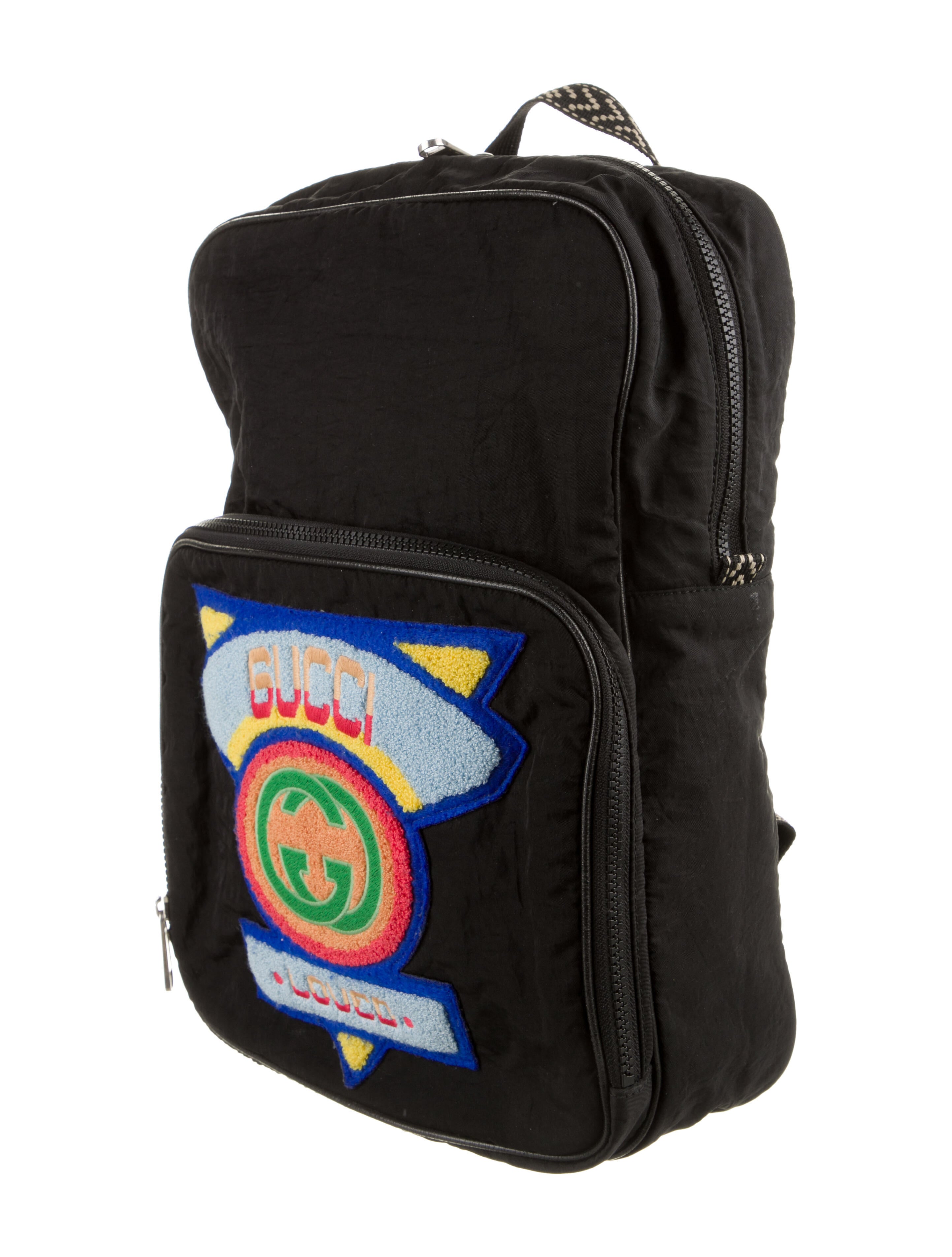 Gucci Vintage Bamboo Backpack - Black Backpacks, Handbags - GUC477831 ...