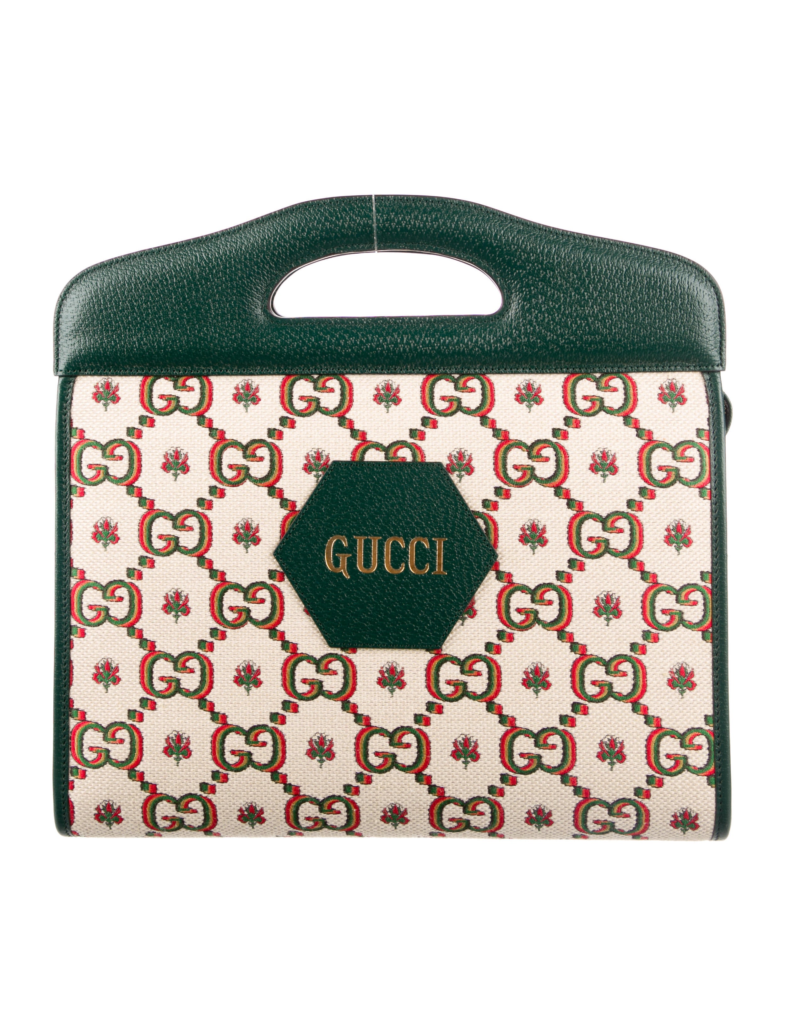 Gucci 100 Centennial Handle Bag w/Tags - Green Handle Bags, Handbags - GUC1236718 | The RealReal