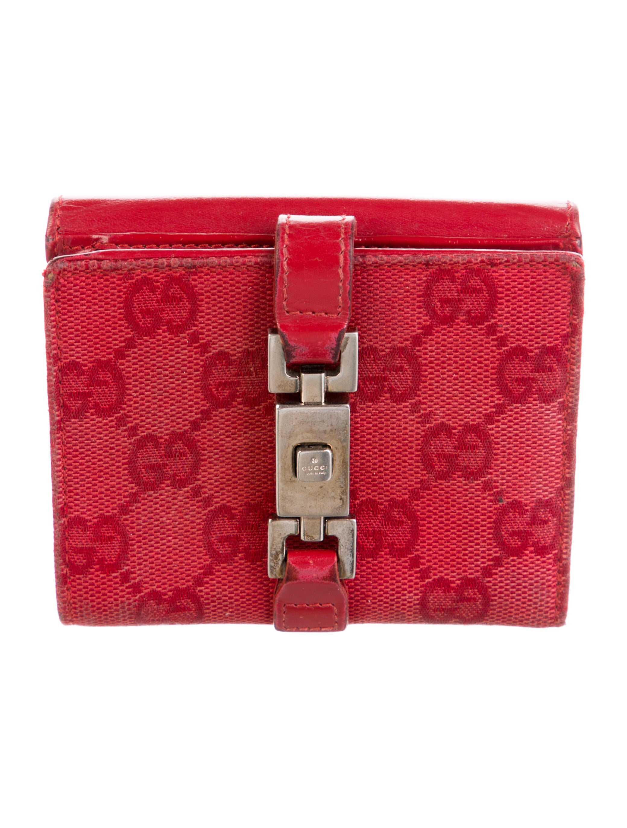 Gucci Vintage Leather Wallet - Red Wallets, Accessories - GUC722867 ...
