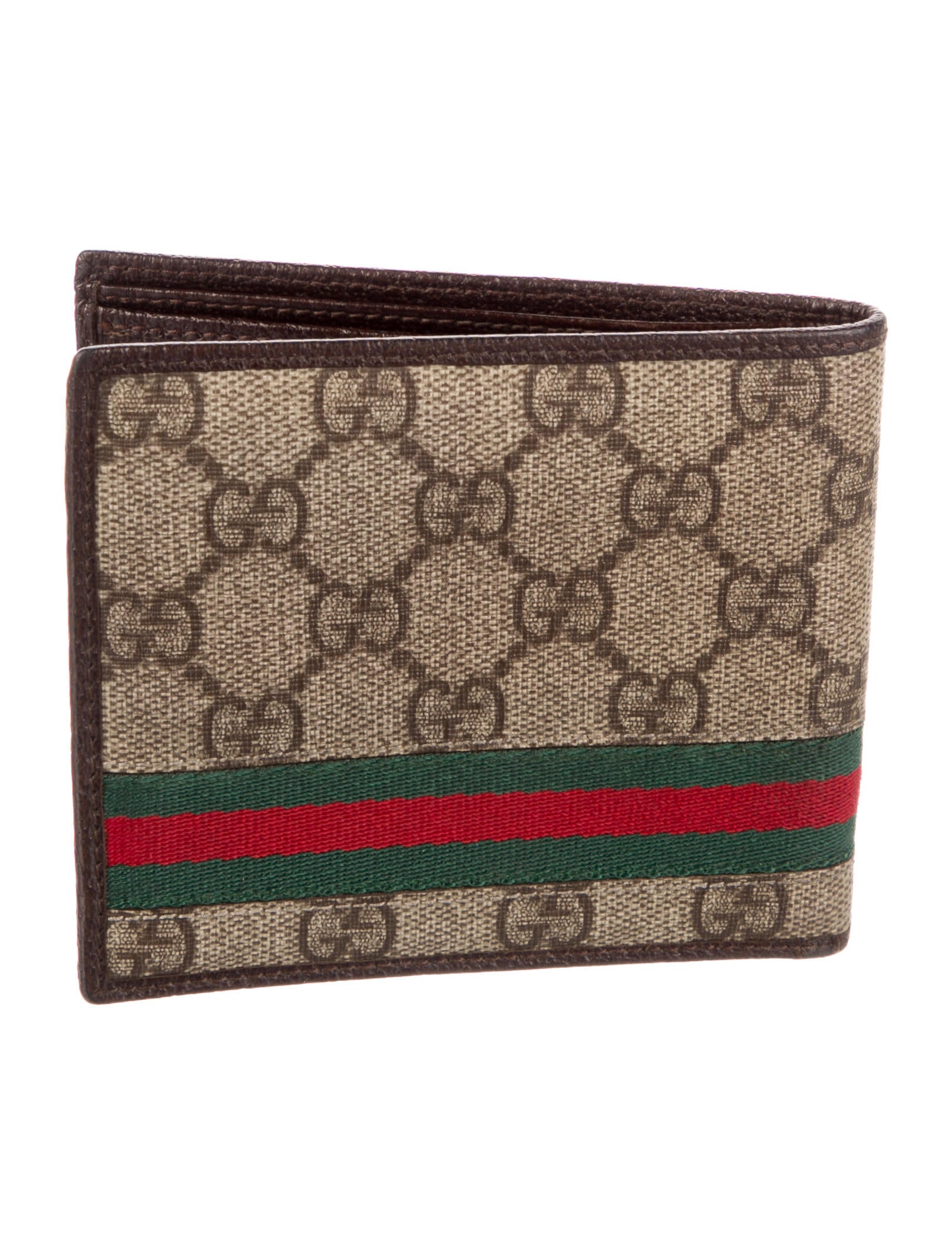 Gucci Caleido Bifold Wallet GG Supreme Bifold Wallet - Black Wallets ...