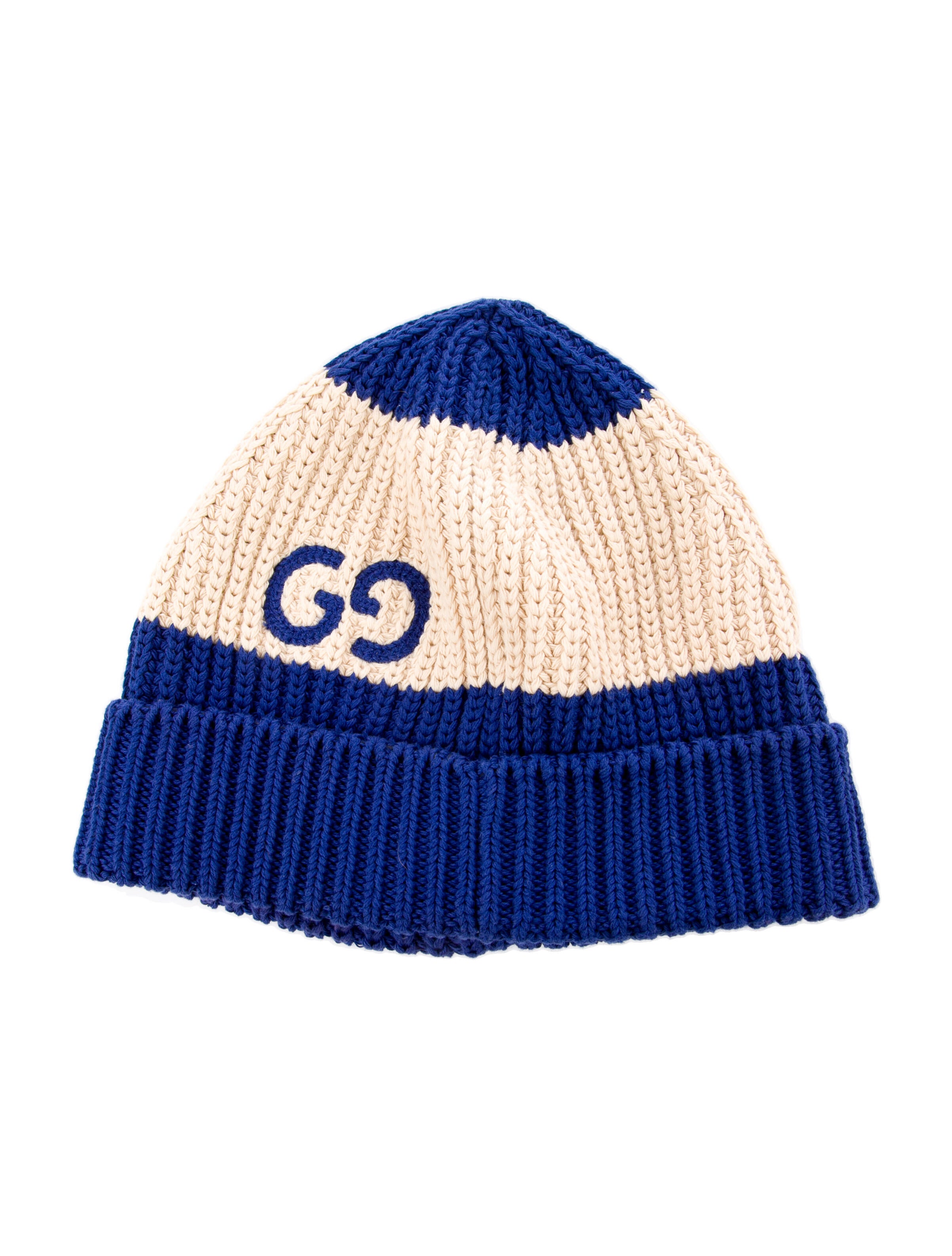 Gucci Leather-Trimmed Logo Hat - Blue Hats, Accessories - GUC169974 ...