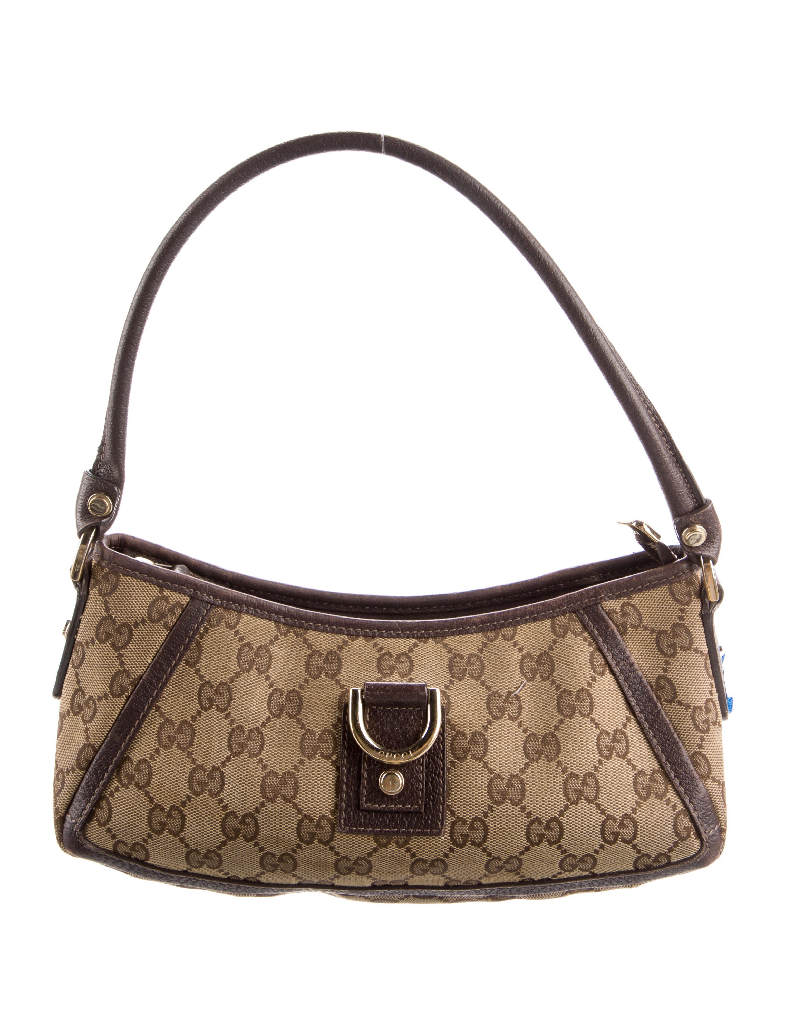 Gucci Arabesque Chain Wallet - Brown Shoulder Bags, Handbags - GUC84998 ...
