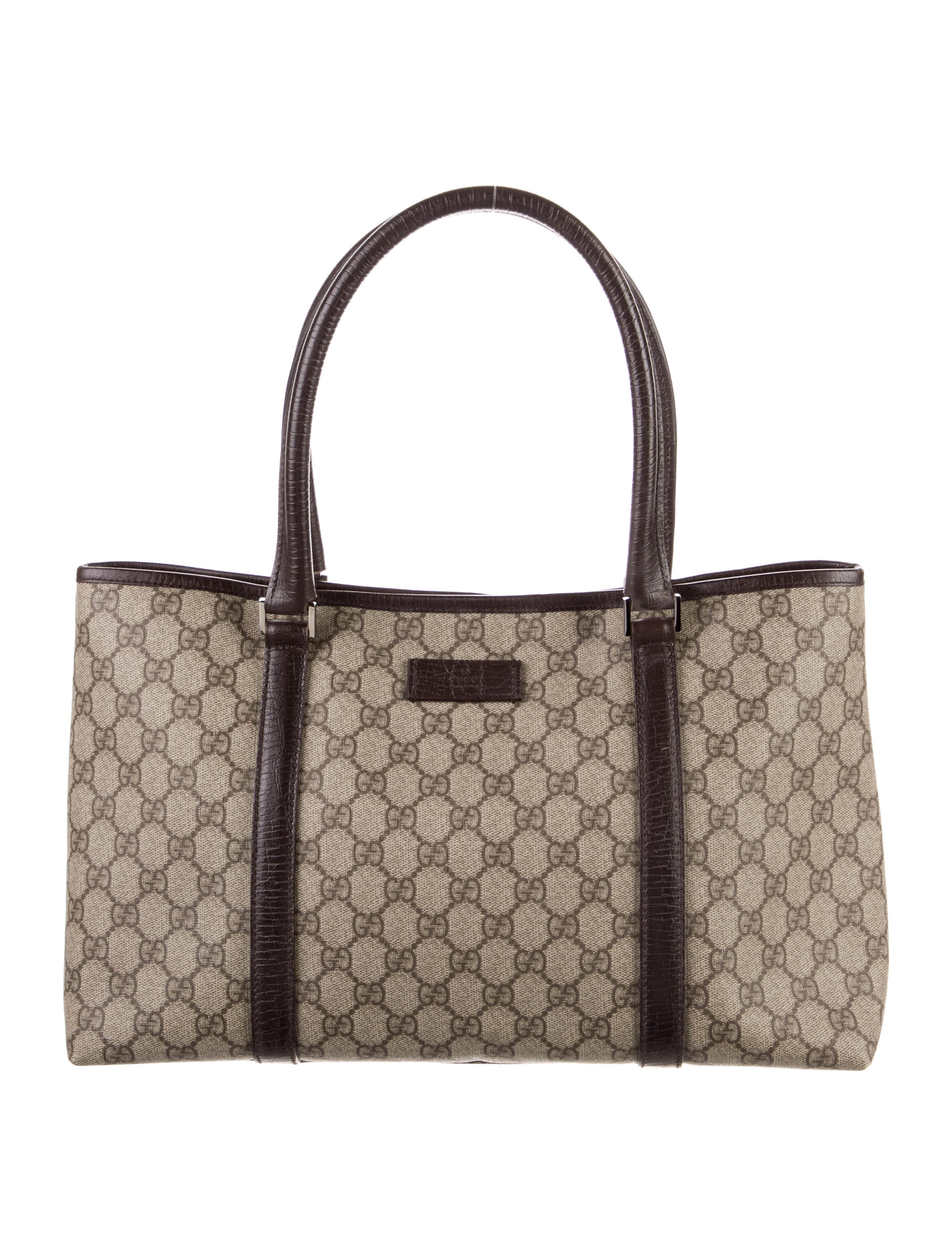 Gucci GG Supreme Medium Joy Tote - Neutrals Totes, Handbags ...