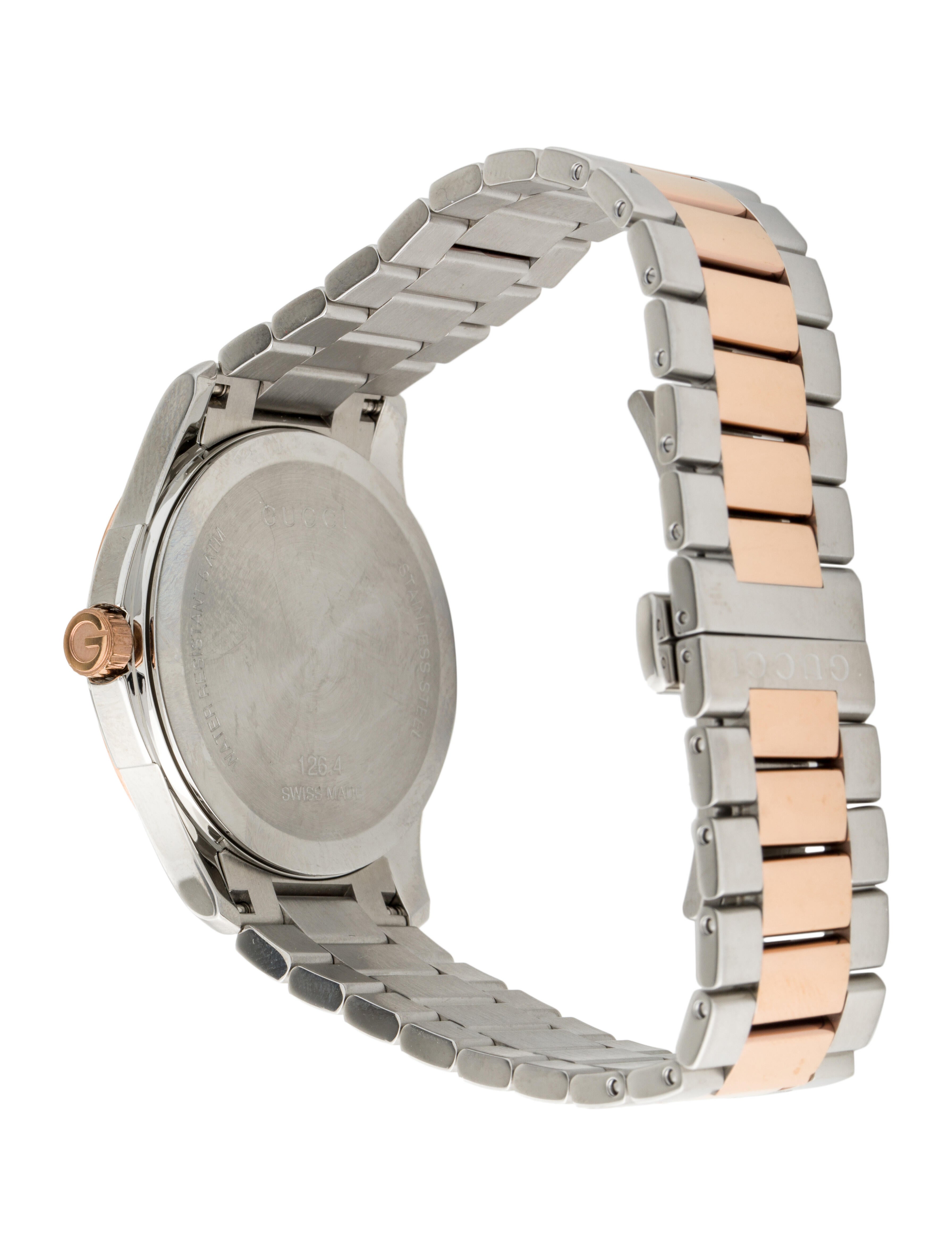 Gucci G-Timeless Watch - 126.4 // YA126473 | The RealReal