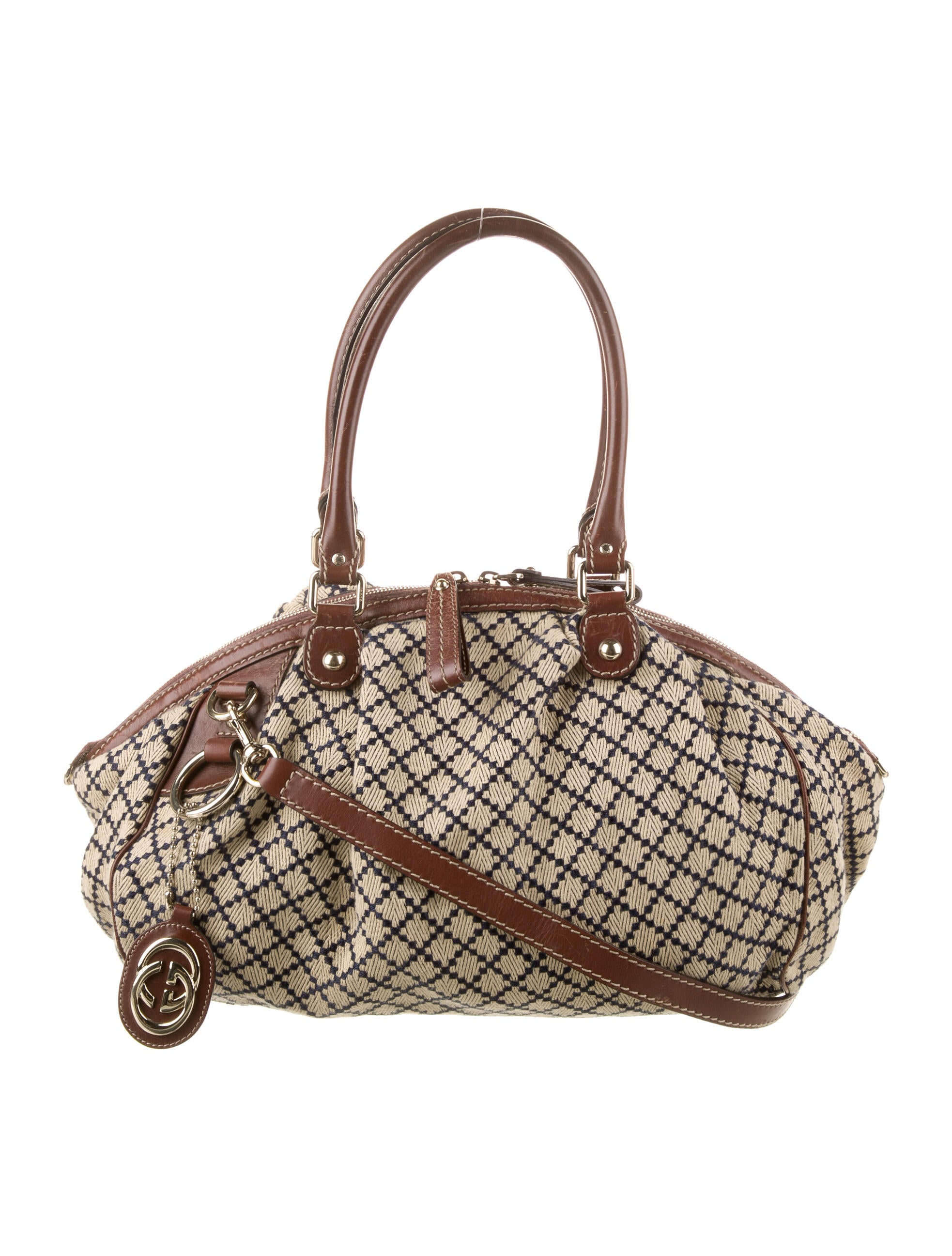 Gucci Diamante Medium Sukey Tote - Neutrals Shoulder Bags, Handbags ...