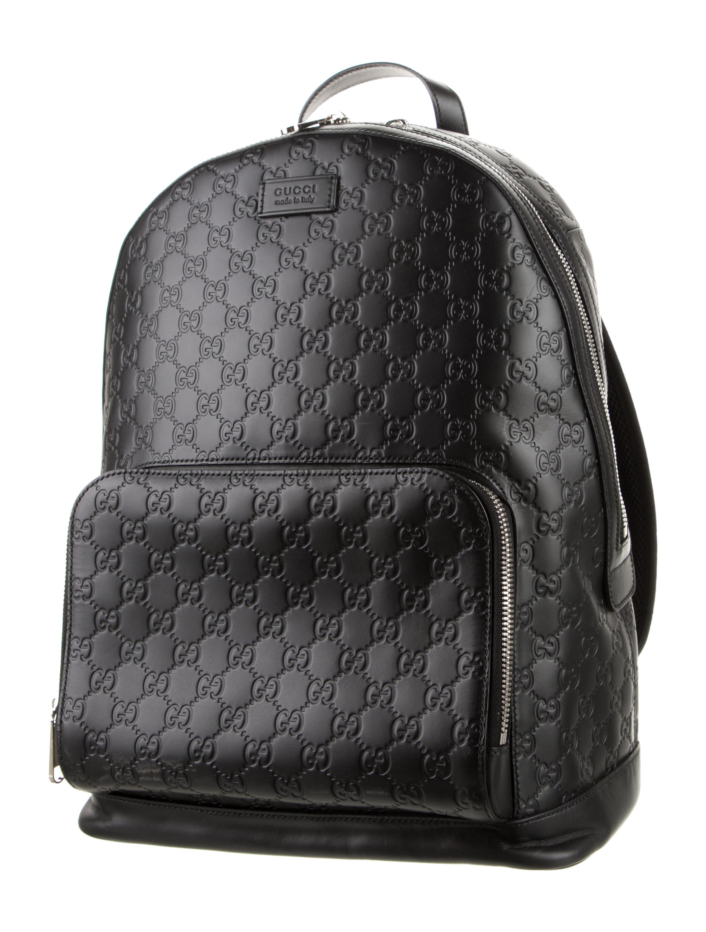 Gucci GG Signature Medium Eden Backpack - Black Backpacks, Bags ...