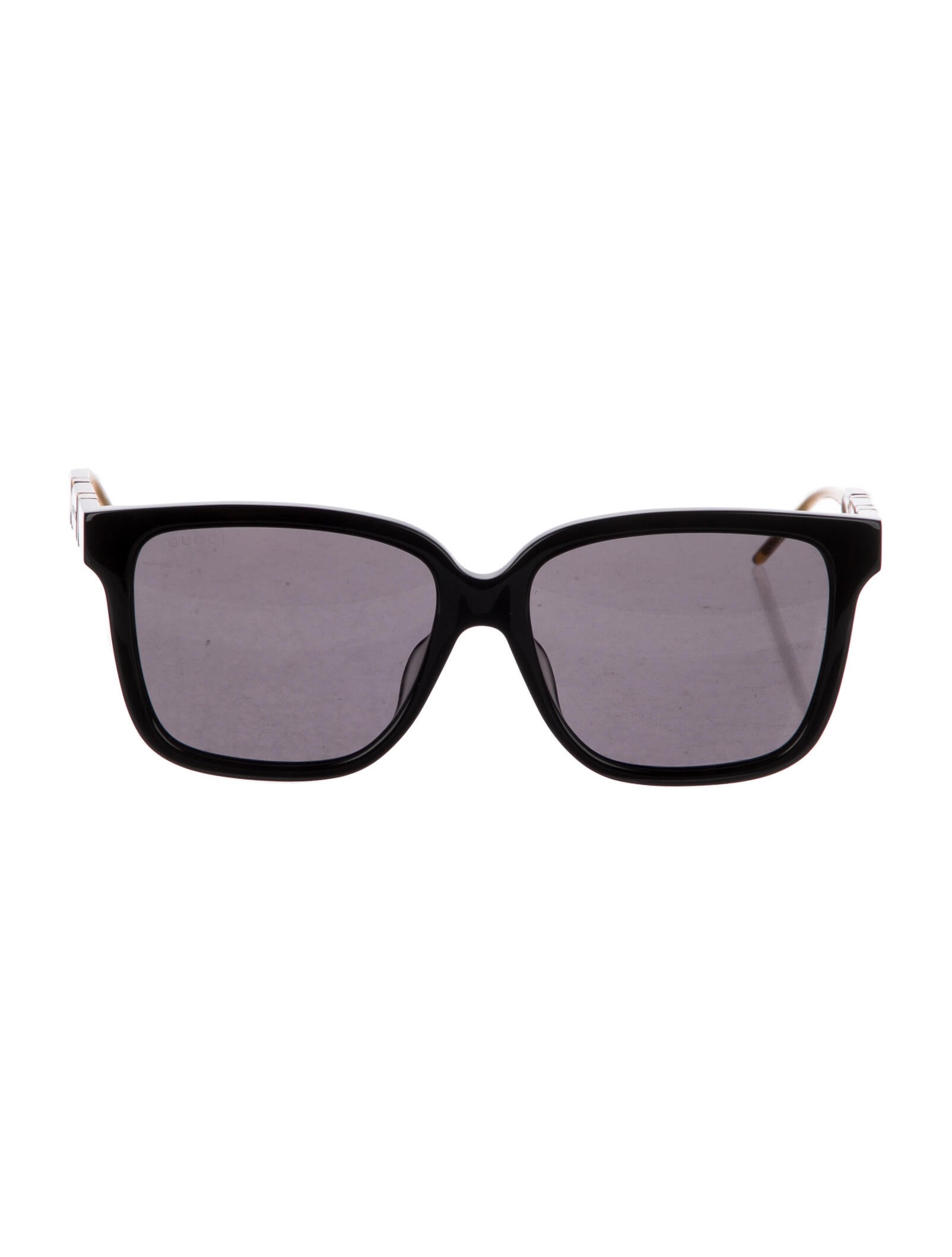 Gucci Square Tinted Sunglasses - Black Sunglasses, Accessories ...