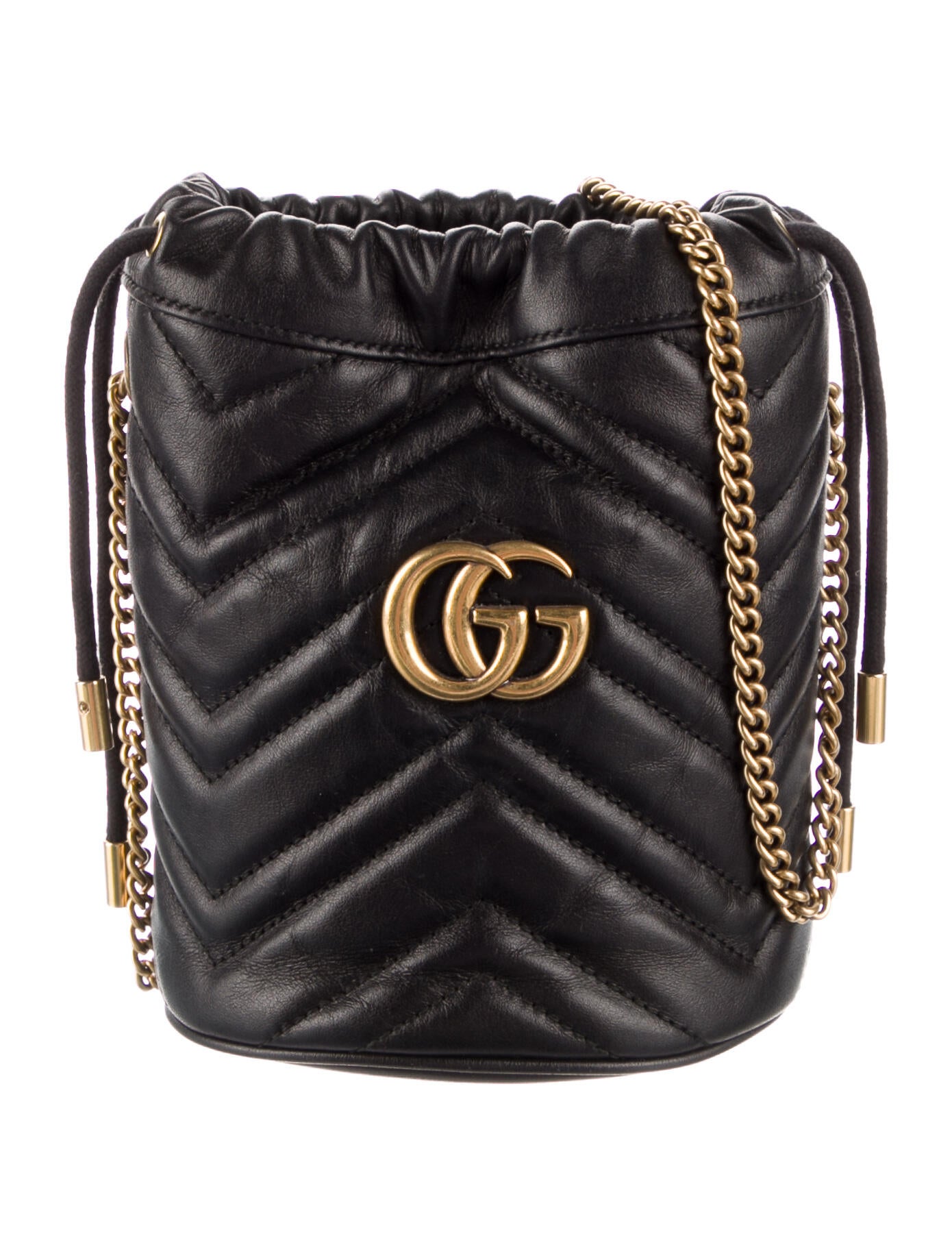 Gucci Jackie Soft Leather Bucket Bag - Black Bucket Bags, Handbags ...