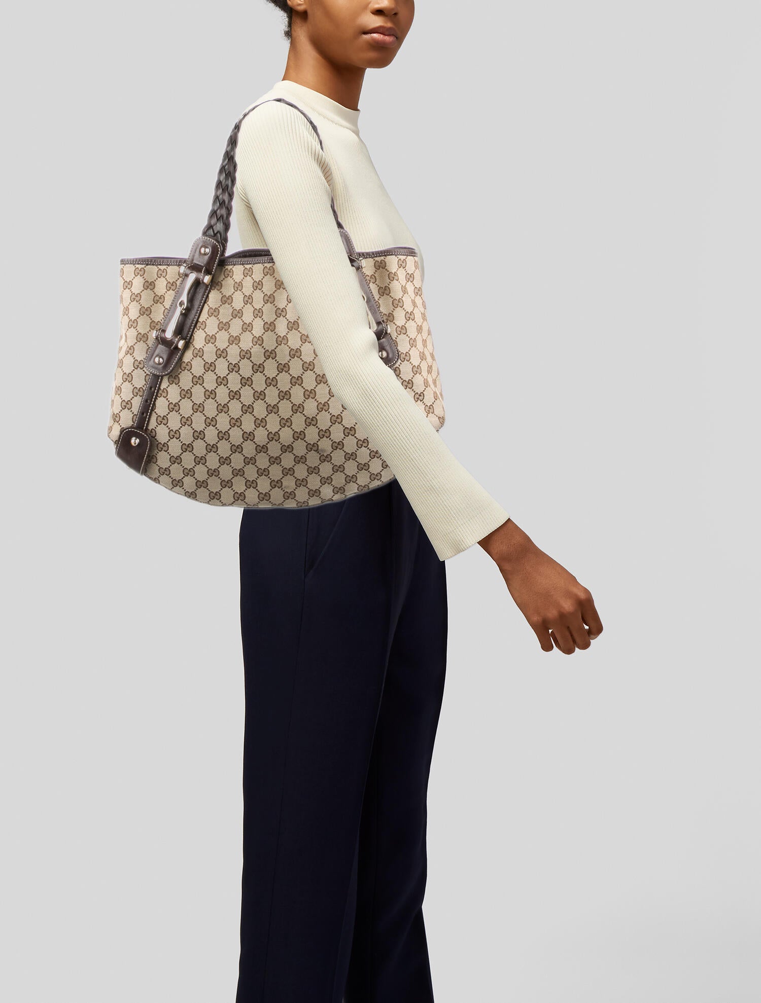 Gucci GG Canvas Large Original Tote - Neutrals Totes, Handbags ...